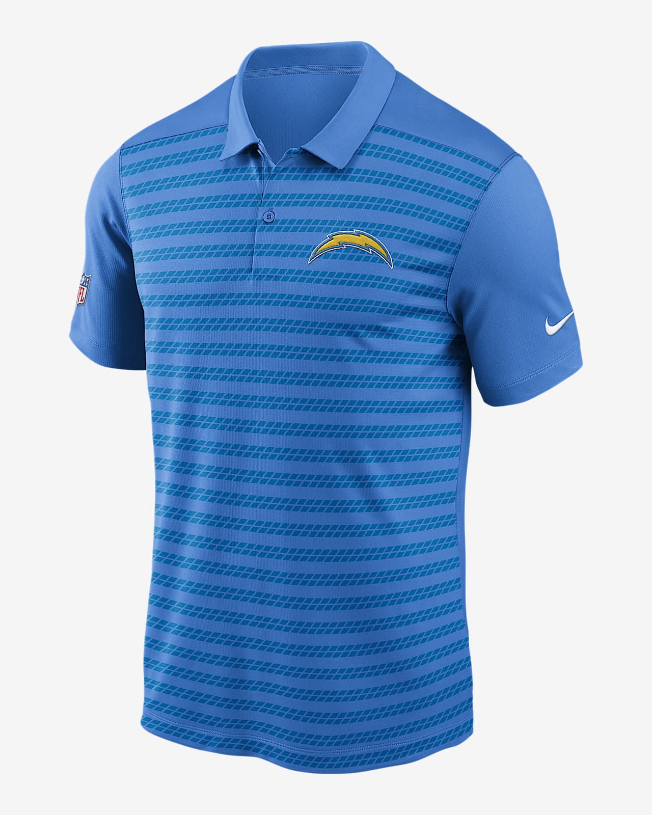 Polo Nike Dri-FIT NFL para hombre Los Angeles Chargers Sideline Victory ...