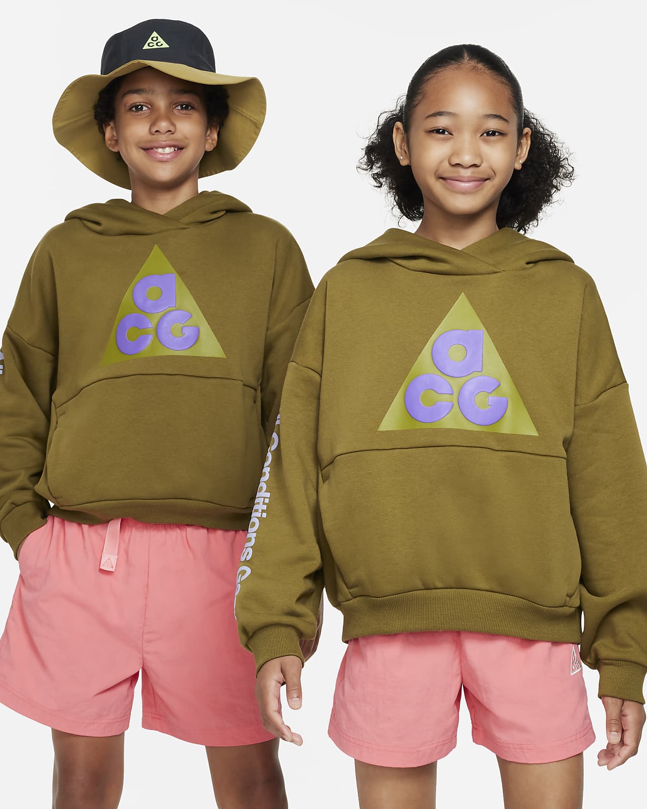Nike ACG Icon Fleece Older Kids' Pullover Hoodie. Nike UK