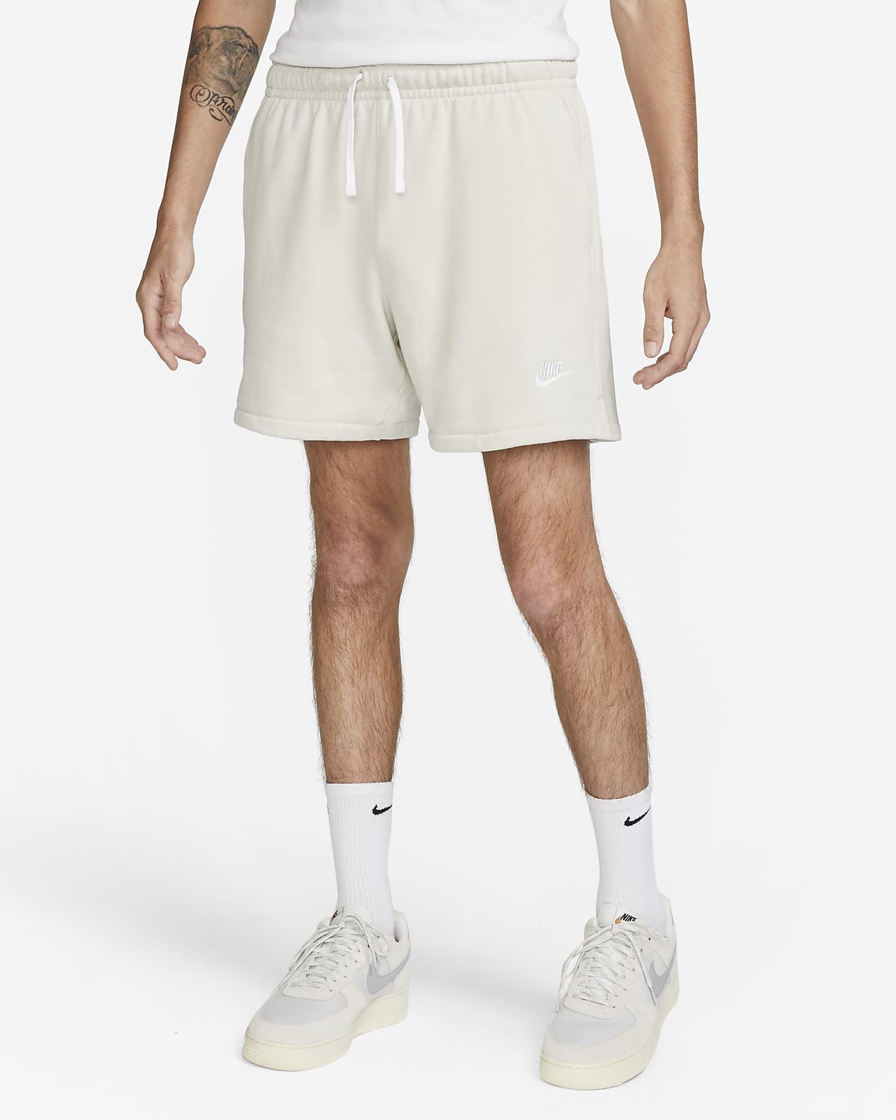 Short en molleton Flow Nike Club Fleece pour homme. Nike LU