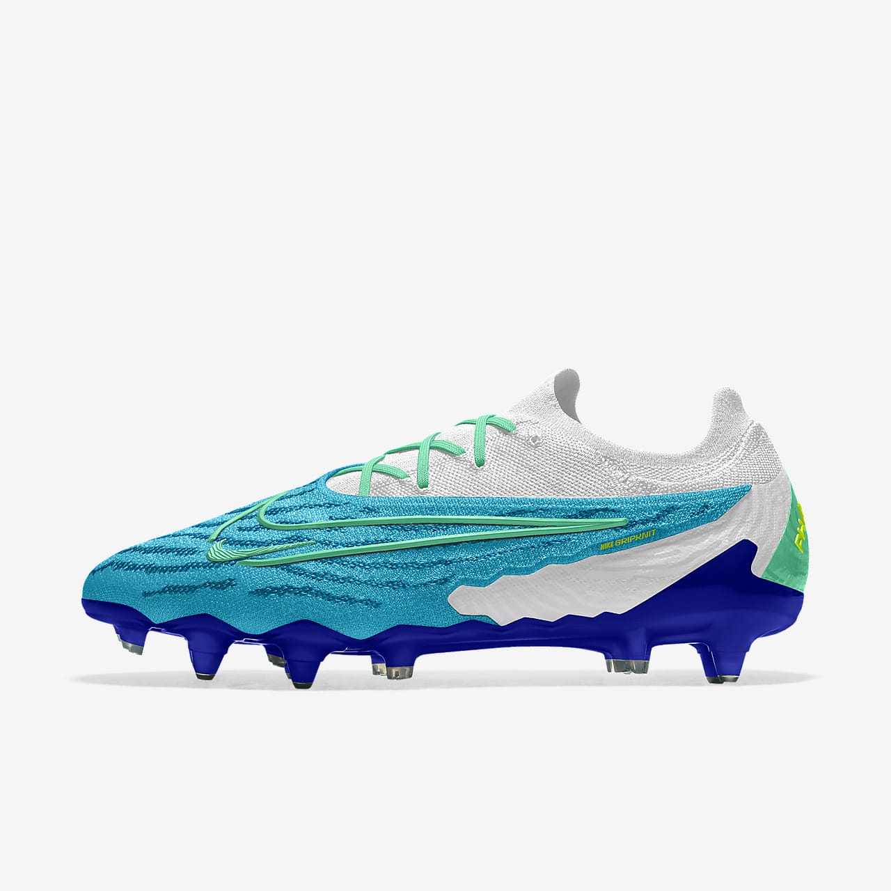 Nike Gripknit Phantom GX Elite SG-Pro Anti-Clog Traction By You Custom ...
