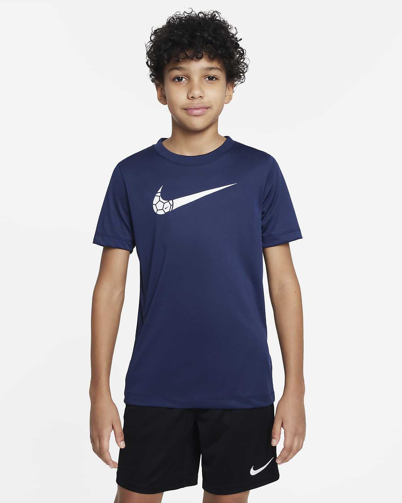 Nike Dri-FIT Older Kids' T-Shirt. Nike LU
