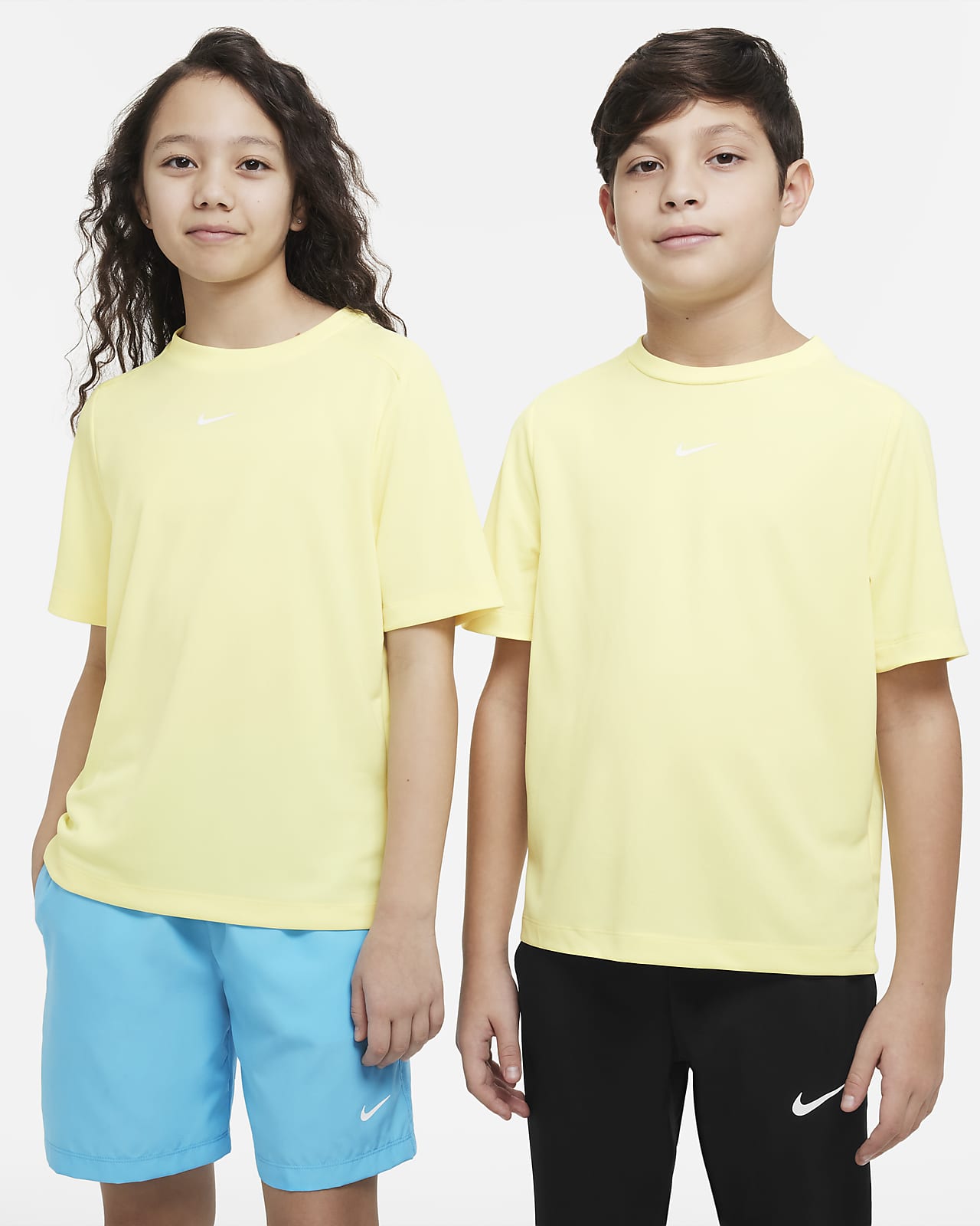 Nike Dri-FIT Multi+ Older Kids' (Boys') Training Top. Nike AE