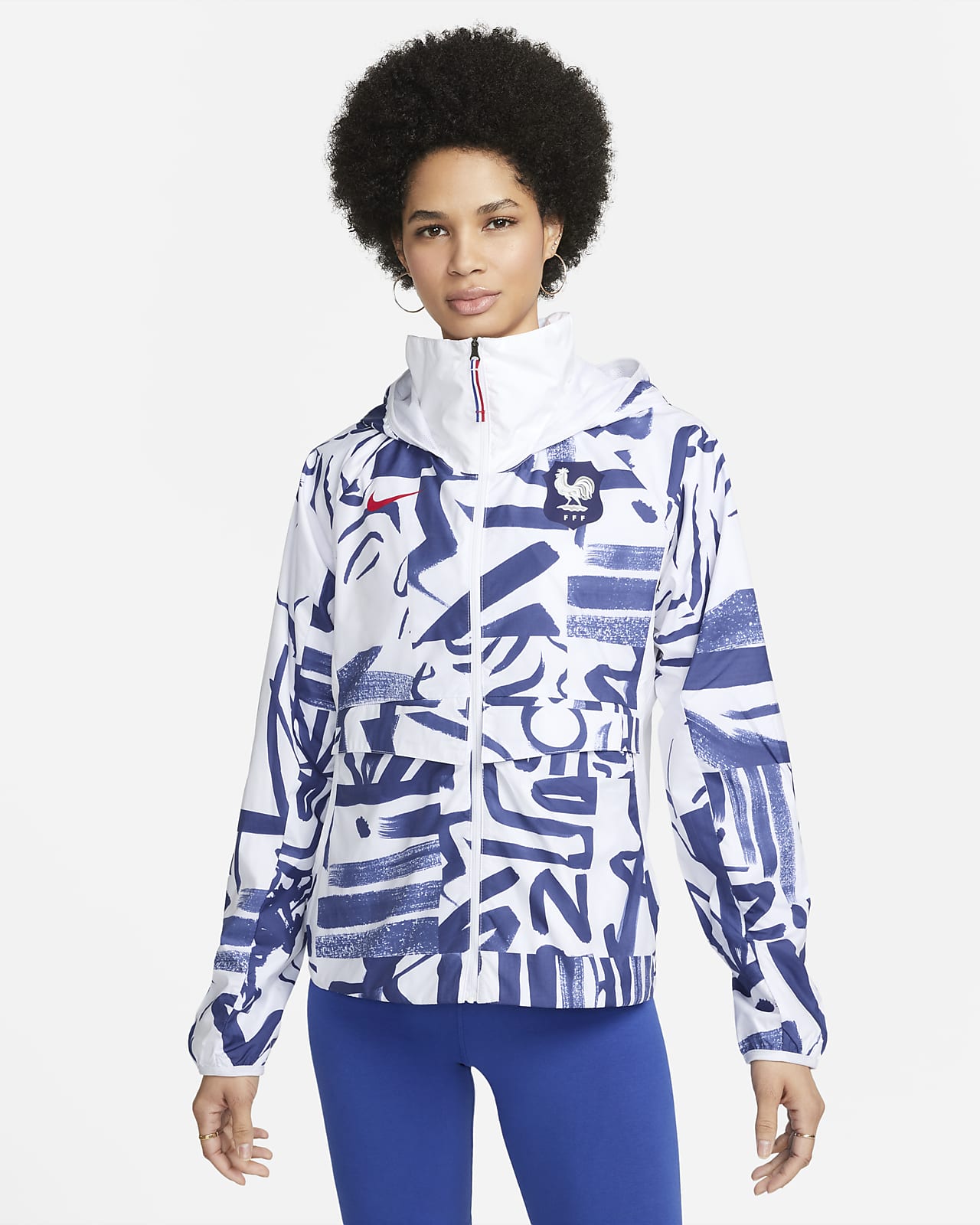 FFF AWF Women's Full-Zip Football Jacket. Nike LU
