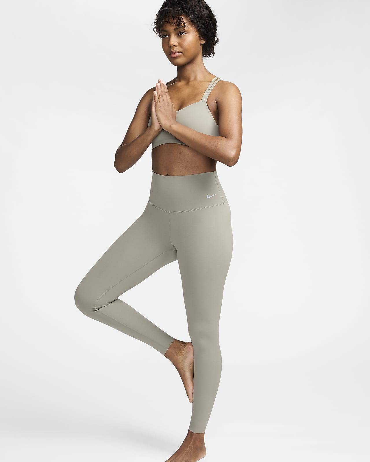 Legging taille haute à maintien léger et coupe longue Nike Zenvy pour ...