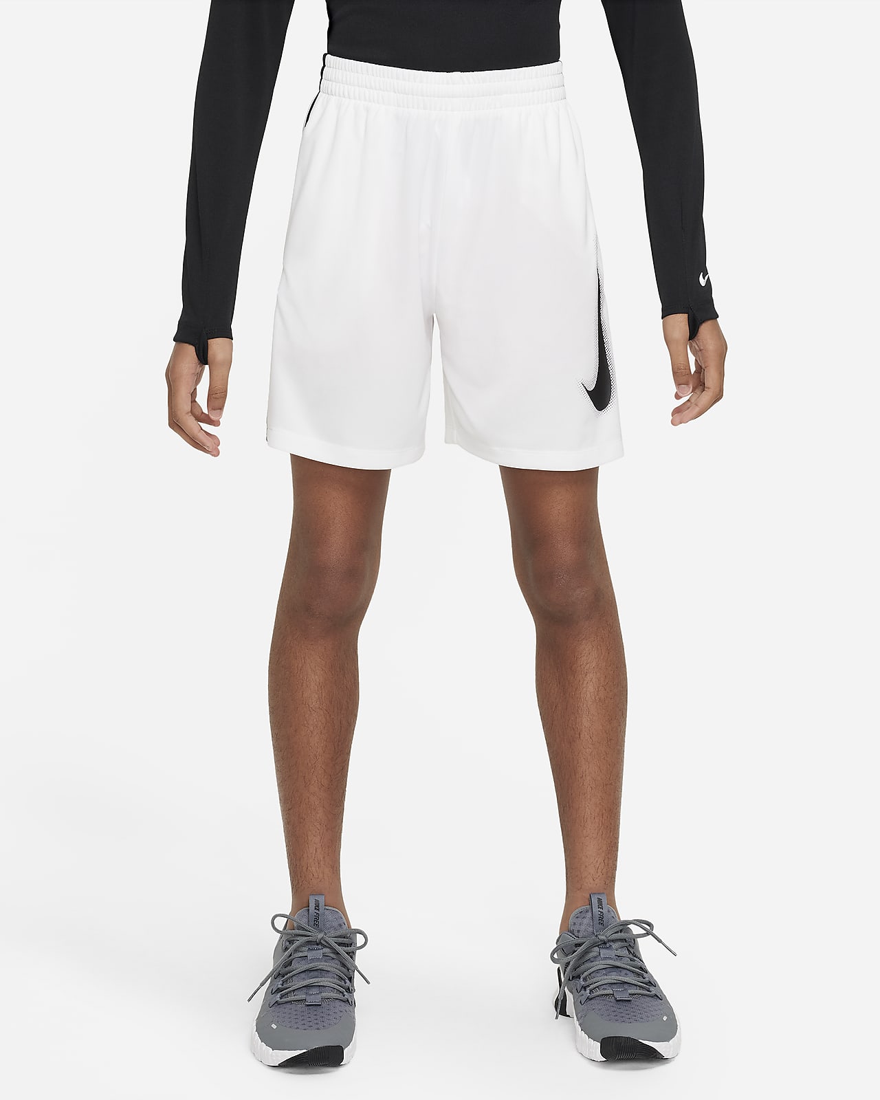 Short de training Dri-FIT à motif Nike Multi pour ado (garçon). Nike CA