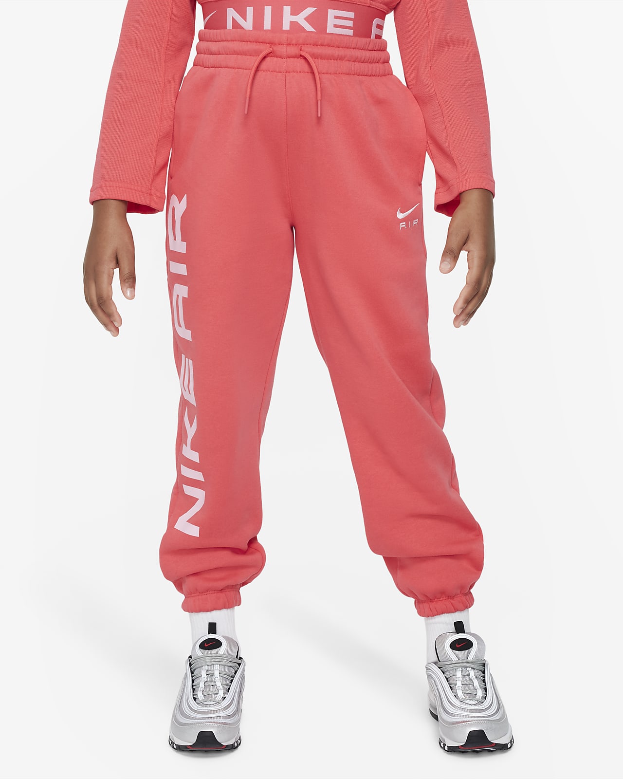 Nike Air Club Fleece Older Kids' (Girls') Trousers. Nike NO