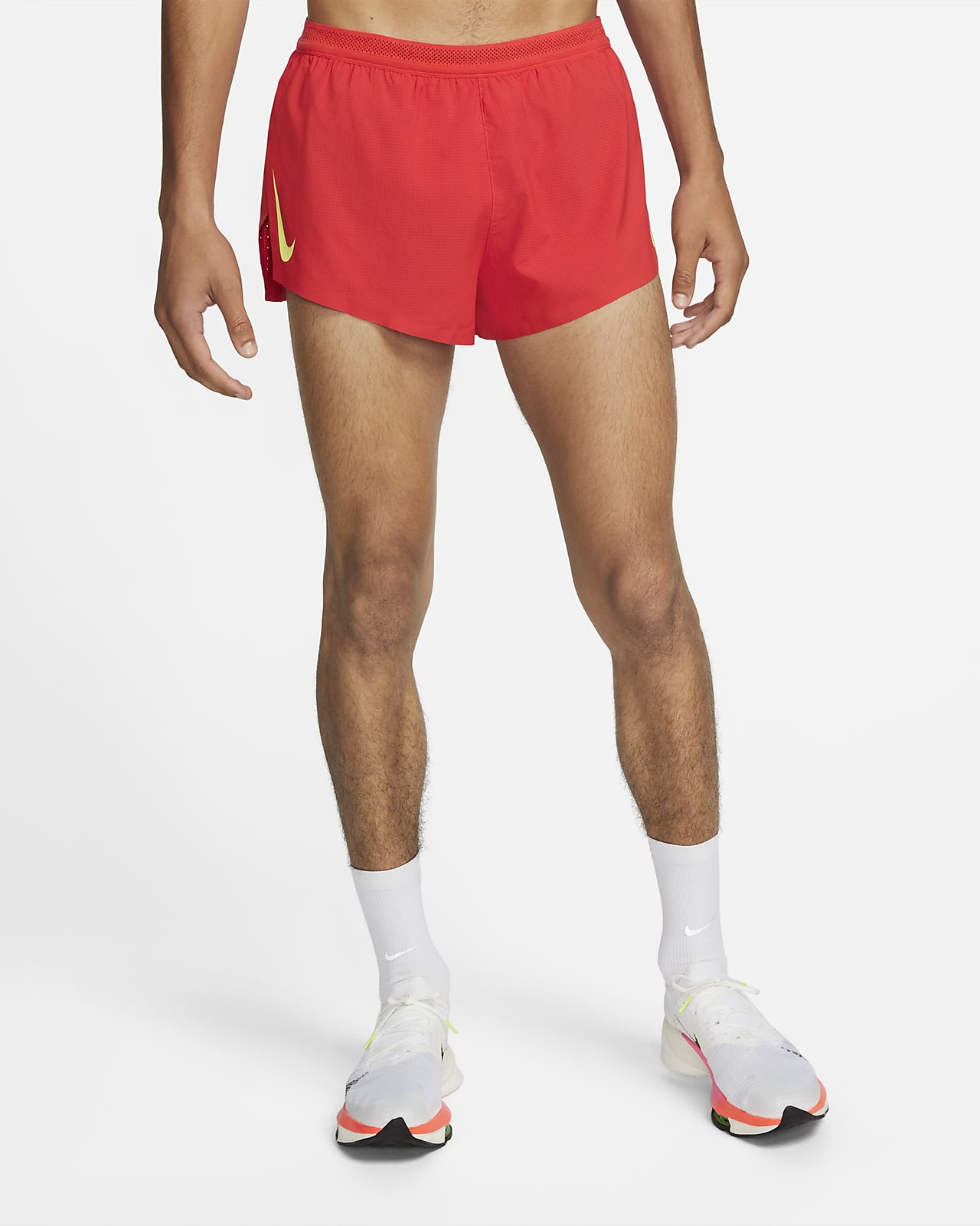 Short de course avec sous-short intégré 5 cm Nike AeroSwift pour homme ...