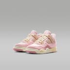 Jordan 4 Retro "Pearl Pink and Iced Carmine" Little Kids' Shoes. Nike JP