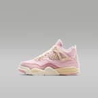 Jordan 4 Retro 'Pearl Pink and Iced Carmine' Younger Kids' Shoes. Nike UK