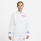 Nike Sportswear Men's Fleece Varsity Jacket. Nike HU