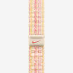 45mm Starlight/Pink Nike Sport Loop. Nike LU