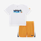 Nike Sportswear Coral Reef hálós rövidnadrág szett babáknak (kétrészes ...