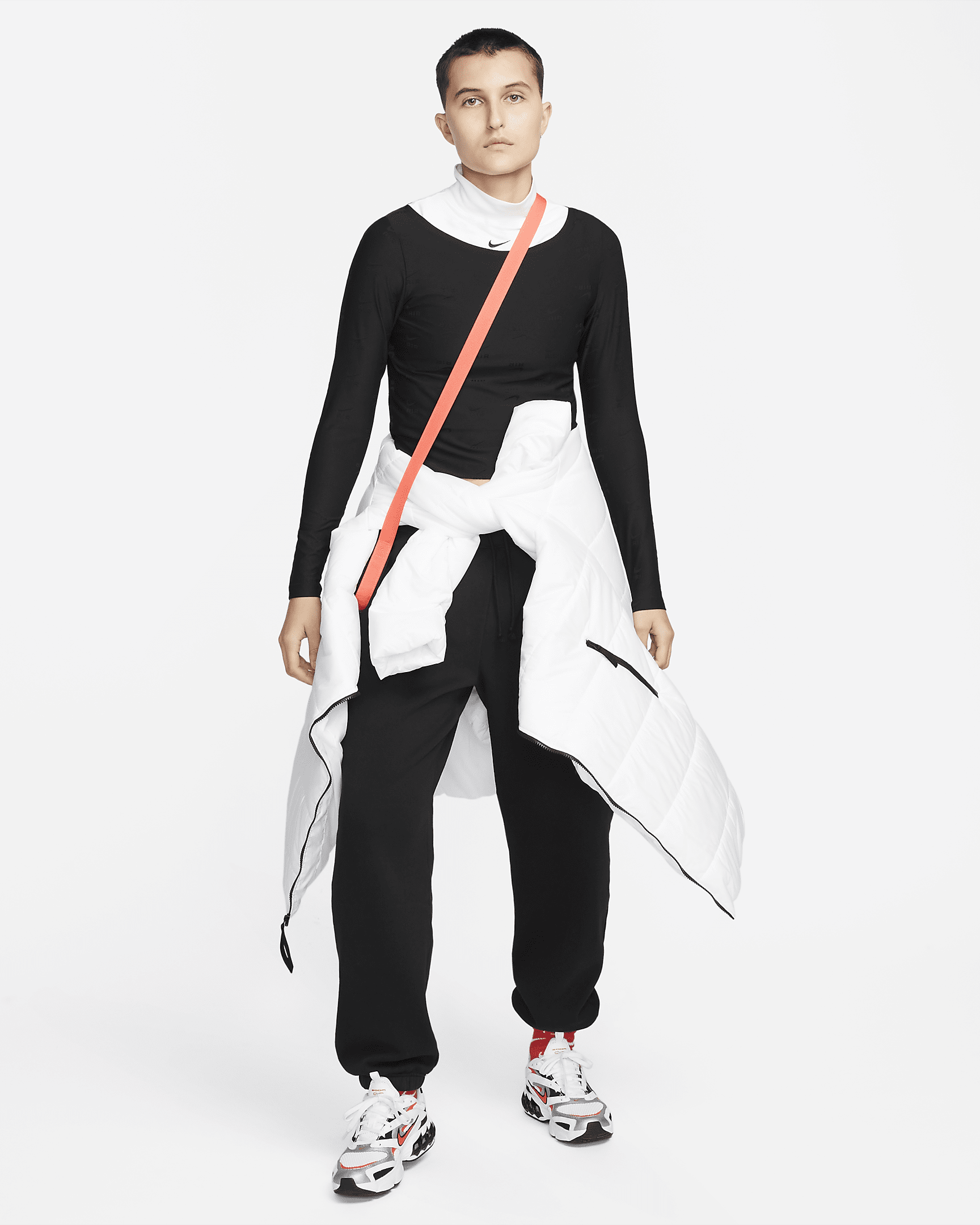Nike Air Women's All-Over Print Long-Sleeve Top. Nike SA