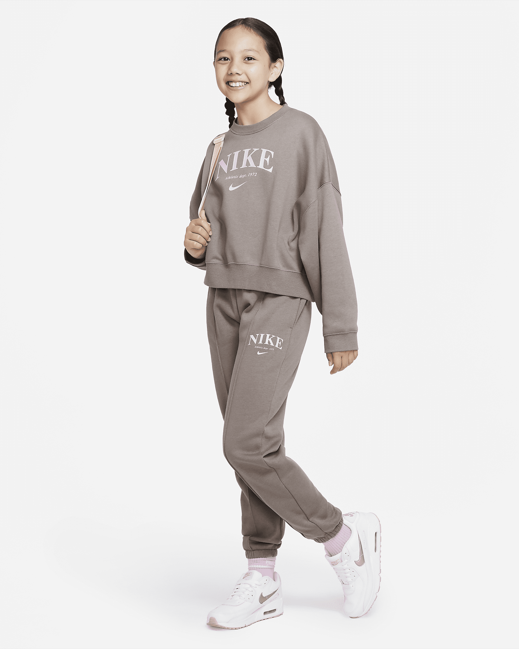 Nike Sportswear Trend Older Kids' (Girls') Fleece Trousers. Nike NL