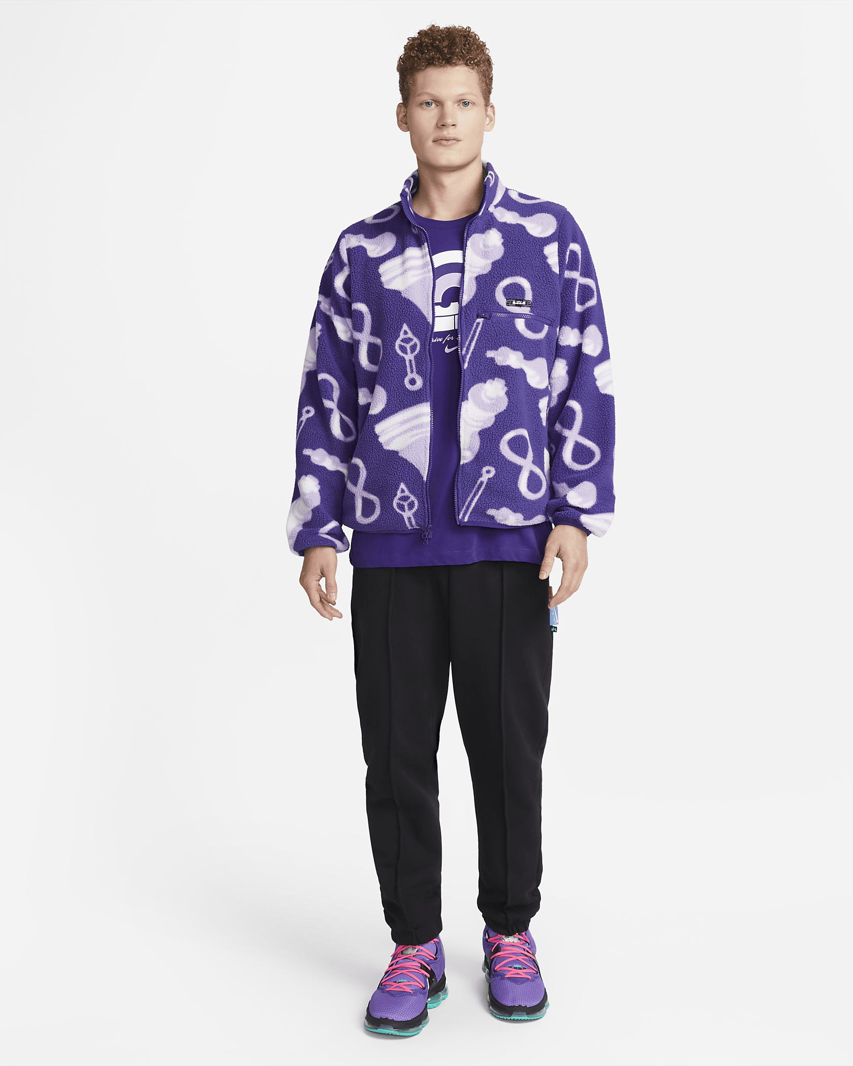 LeBron Men's Full-Zip Basketball Jacket. Nike SA