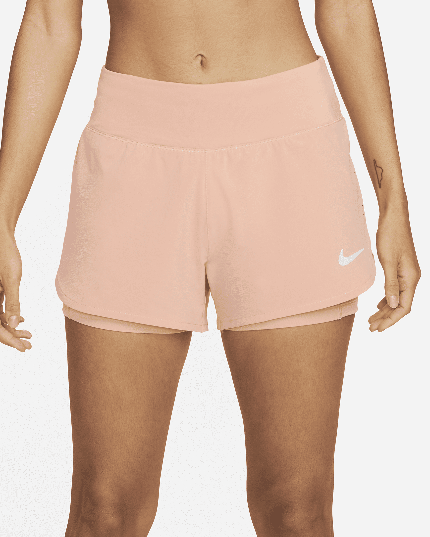 Nike Eclipse Women's 2-In-1 Running Shorts. Nike LU