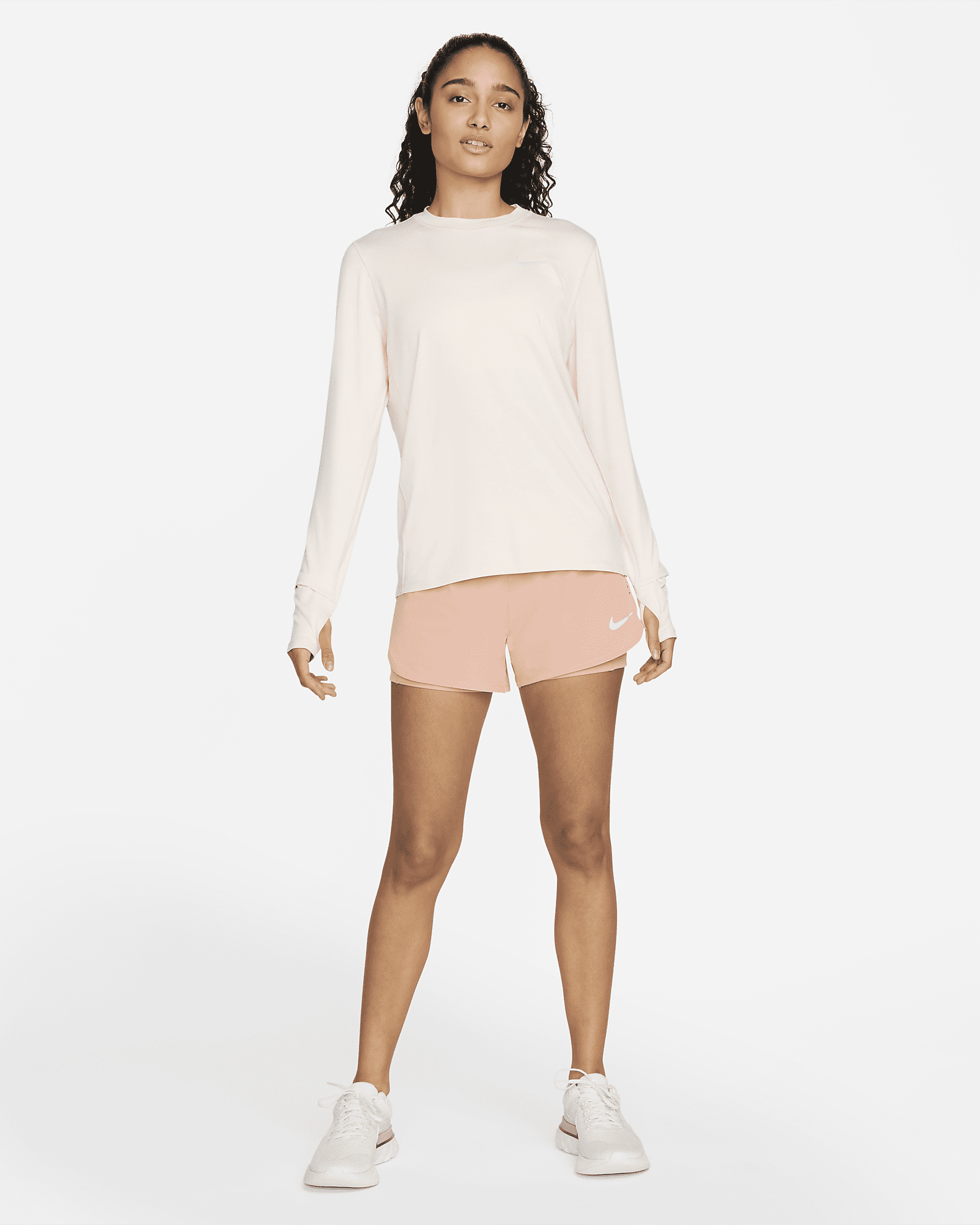 Nike Eclipse Women's 2-In-1 Running Shorts. Nike LU