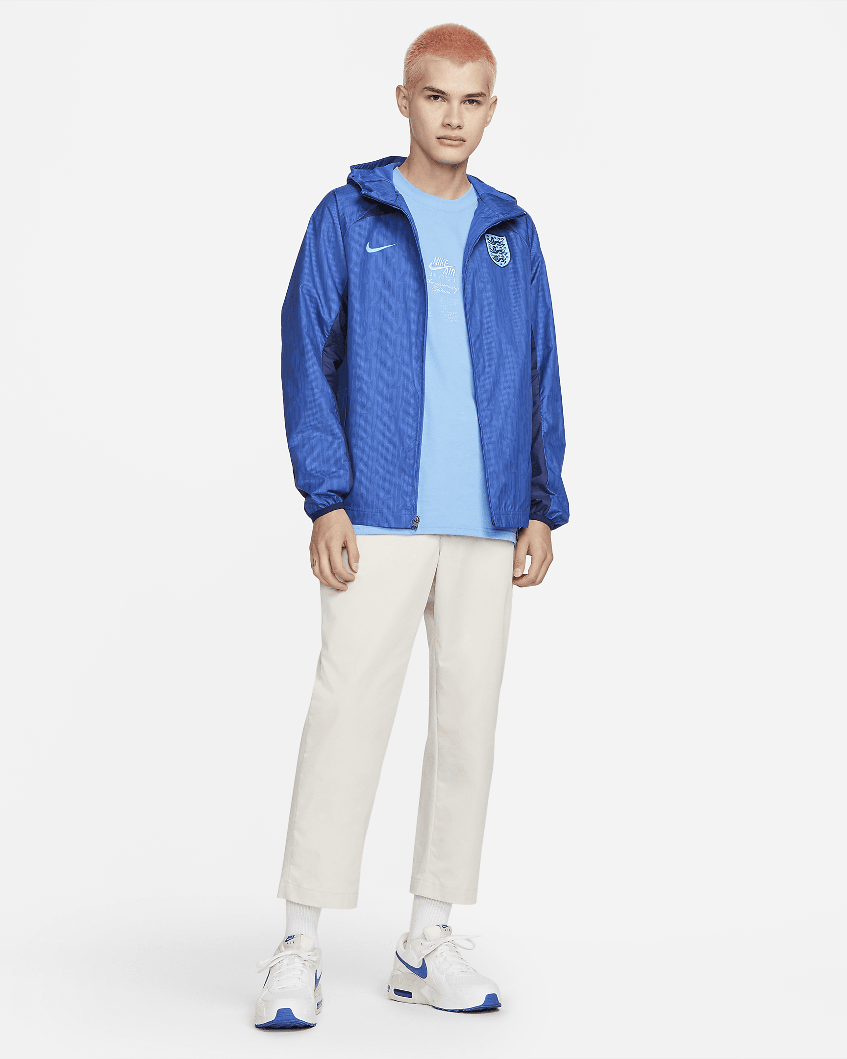 England AWF Men's Full-Zip Football Jacket. Nike CA