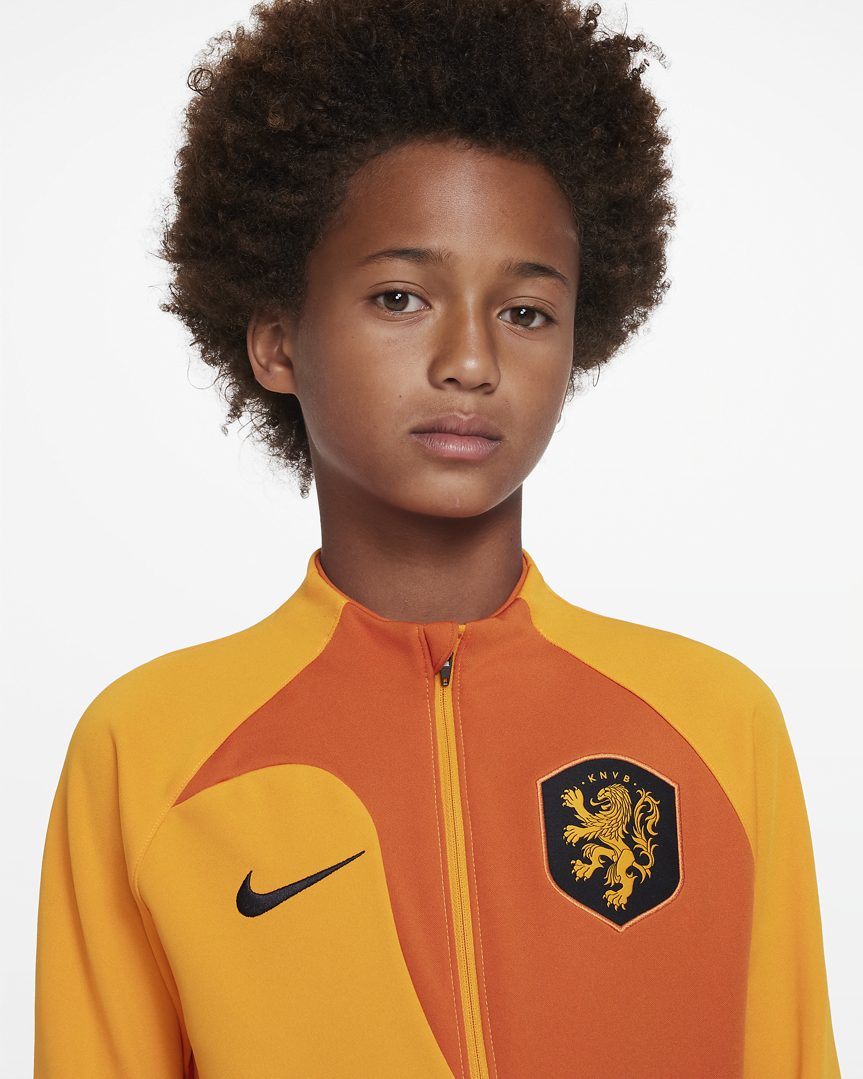 Netherlands Academy Pro Older Kids' Nike Football Jacket. Nike AE