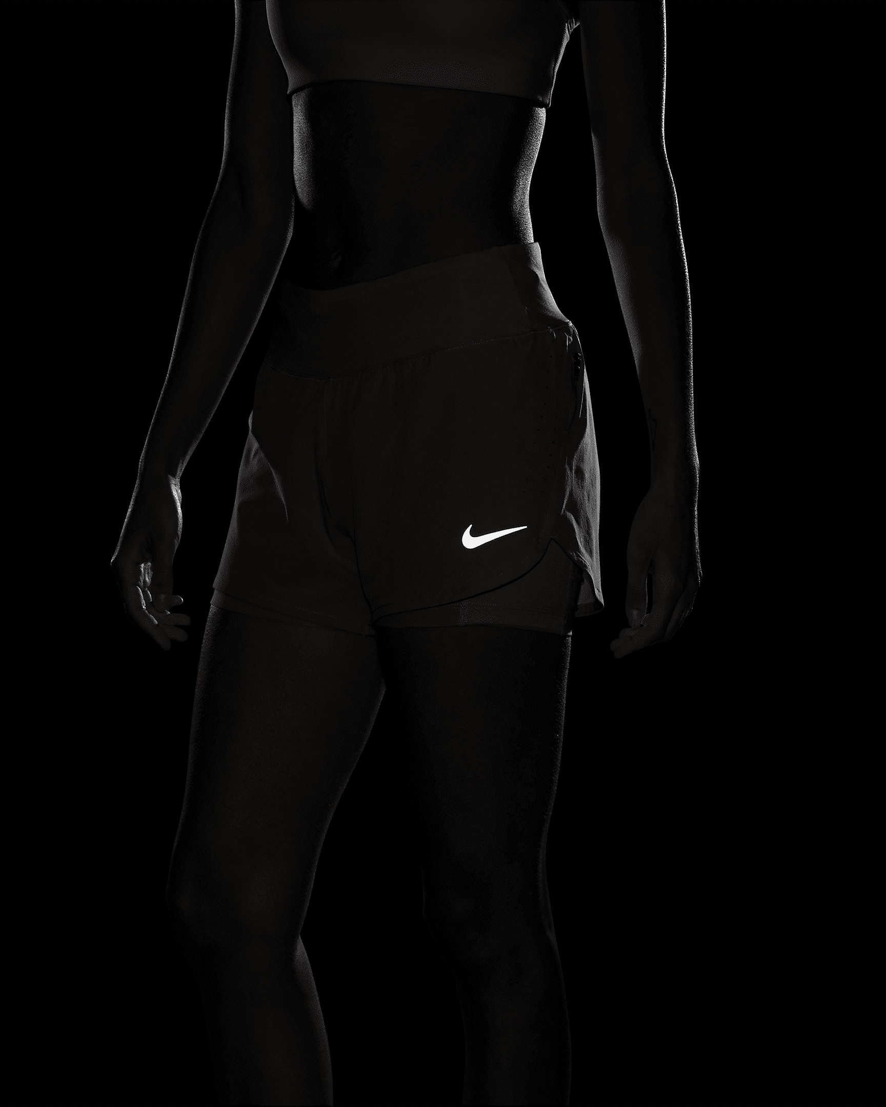 Nike Eclipse Women's 2-In-1 Running Shorts. Nike LU