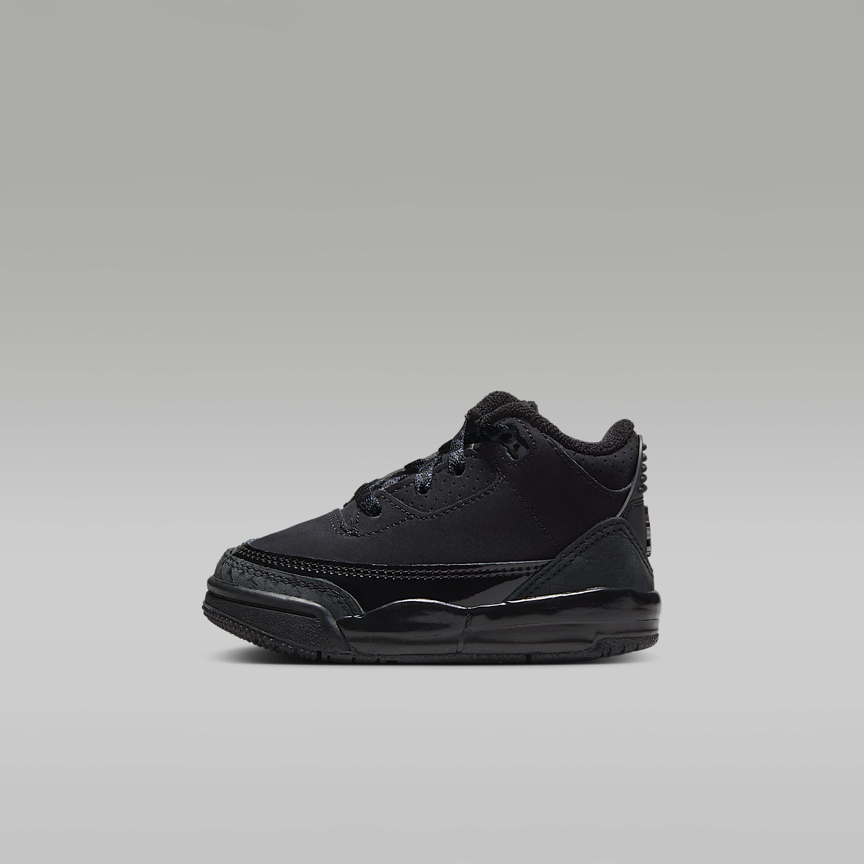 Jordan 3 Retro „Black Cat” cipő babáknak és totyogóknak. Nike HU