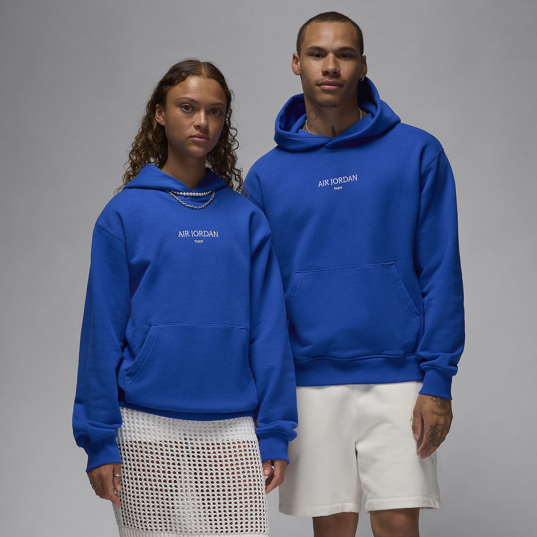 Air Jordan Wordmark Men's Fleece Pullover Hoodie. Nike ID