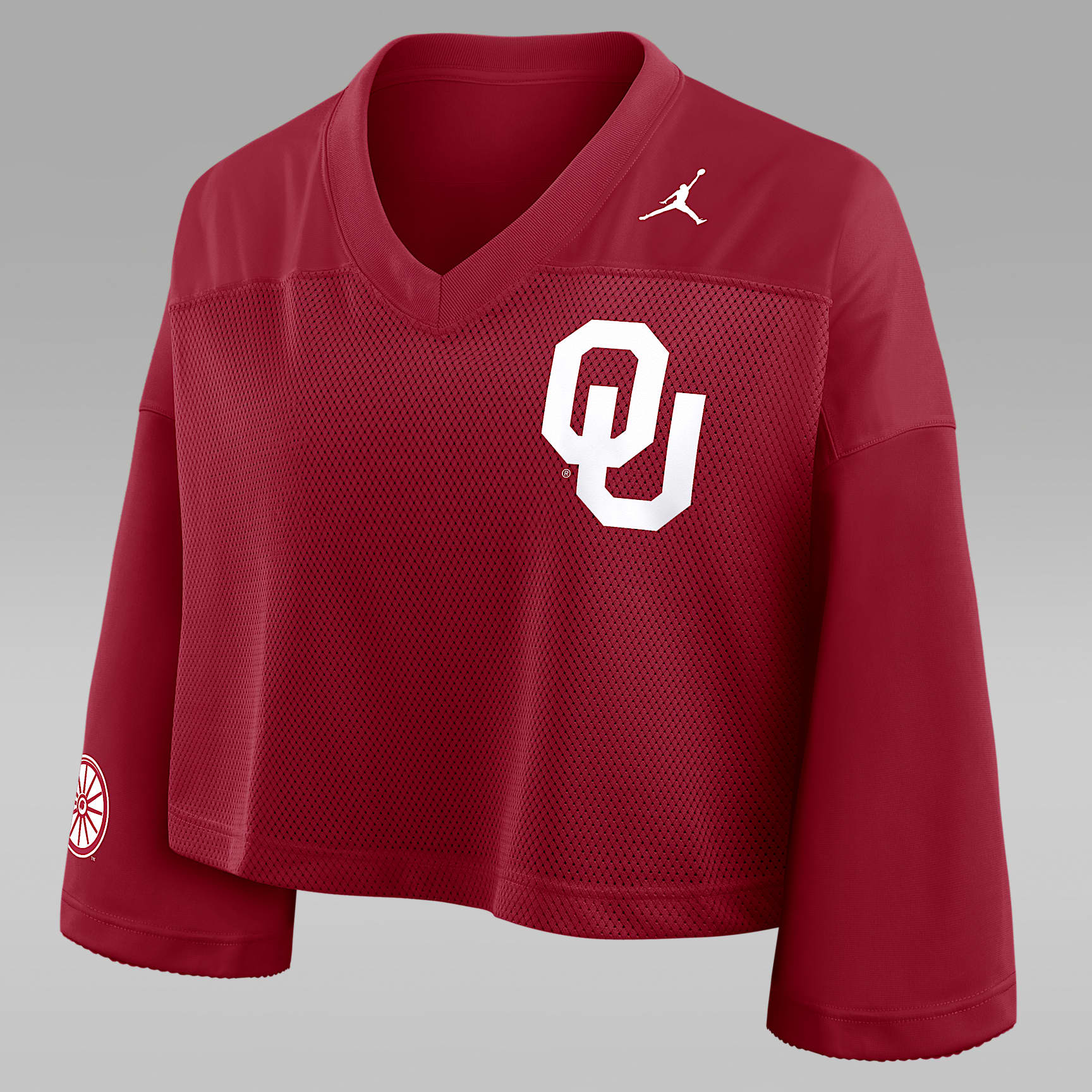 Oklahoma Jersey Women's Jordan Brand Dri-FIT College Cropped Top. Nike.com