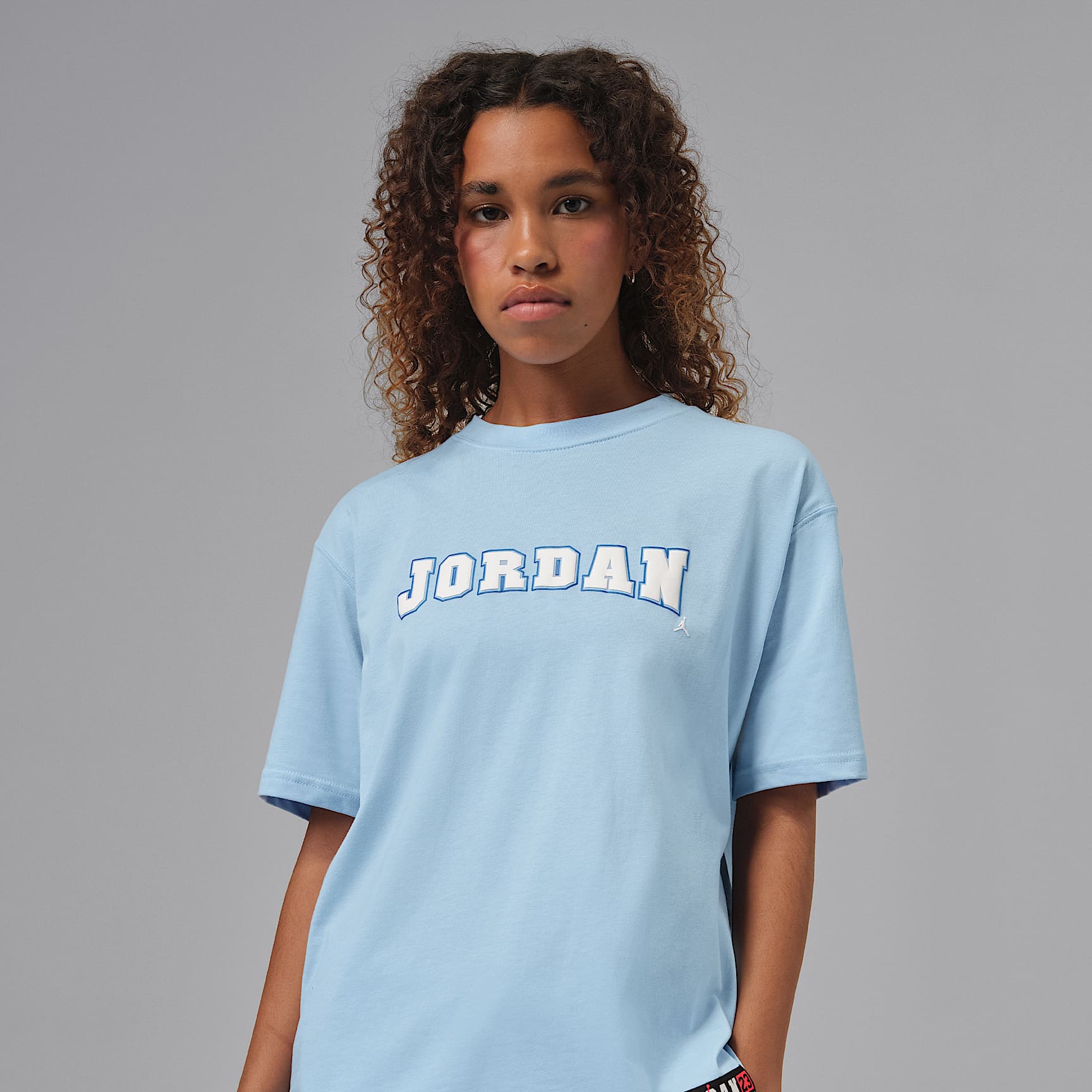 Playera con gráfico para mujer Jordan Brooklyn. Nike.com