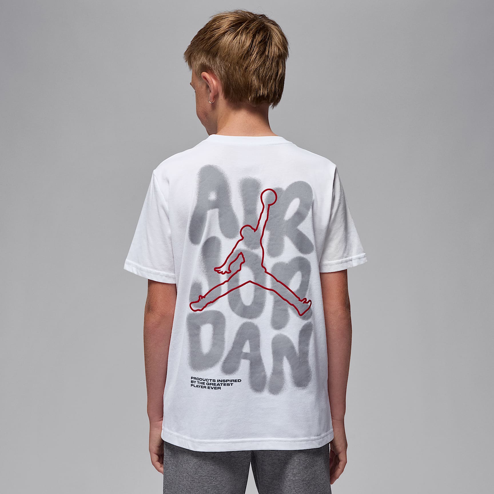 Jordan Older Kids' 23 Spray T-Shirt. Nike UK