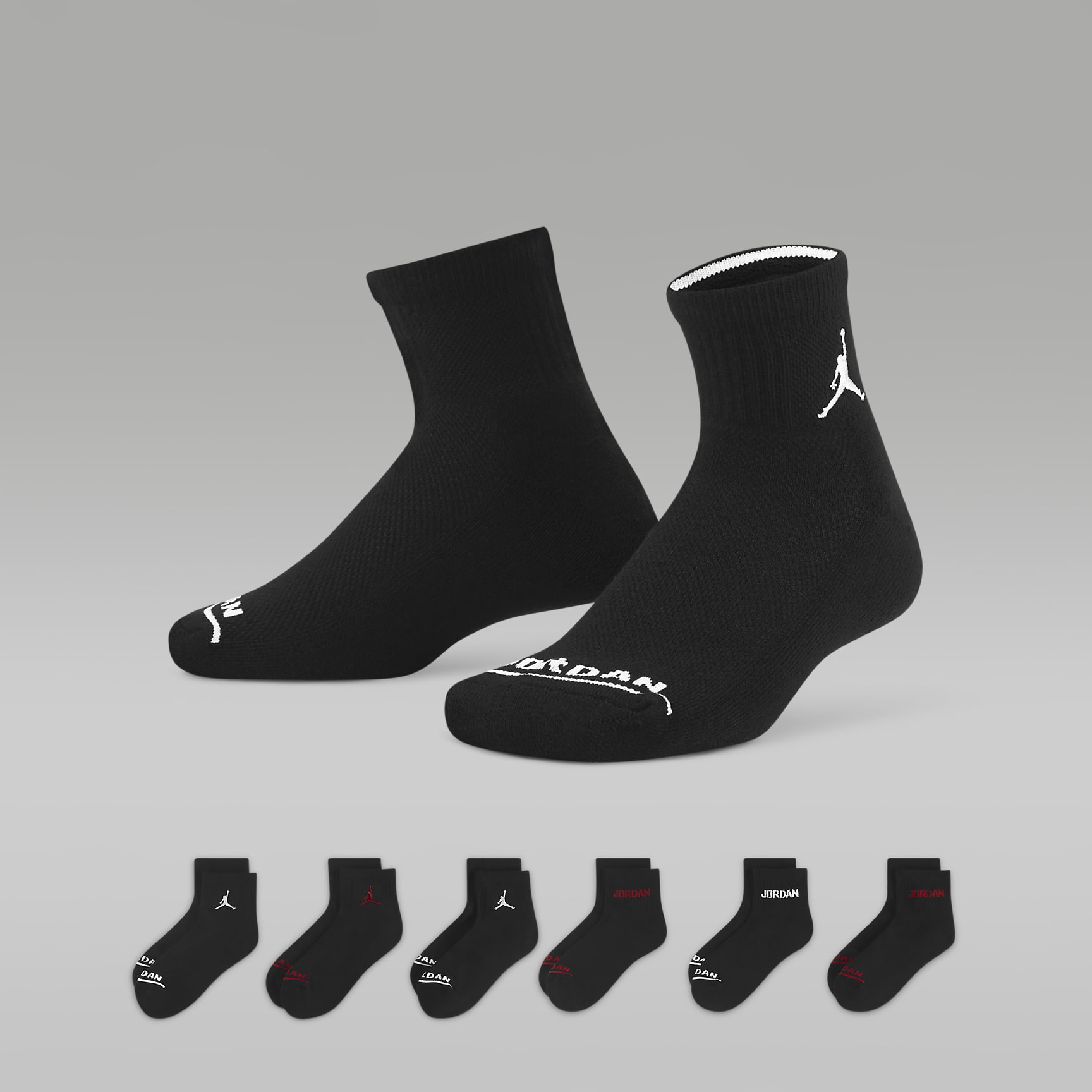 Jordan Calcetines hasta el tobillo Legend (6 pares) - Niño/a. Nike ES