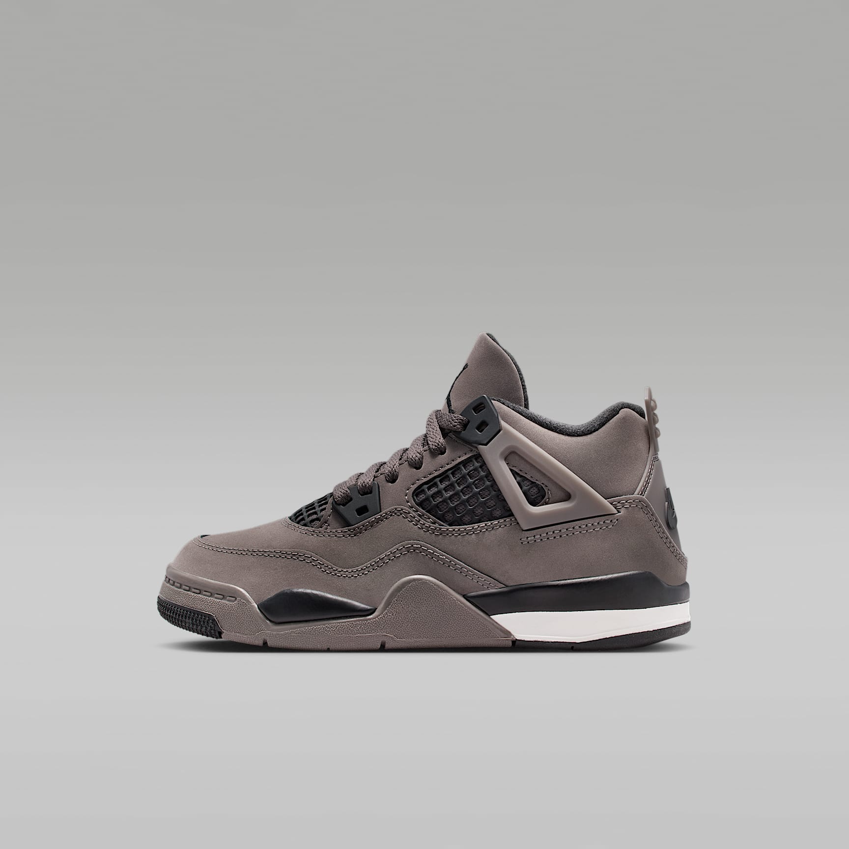 Jordan 4 Retro "Cave Stone and Black" Little Kids' Shoes. Nike JP
