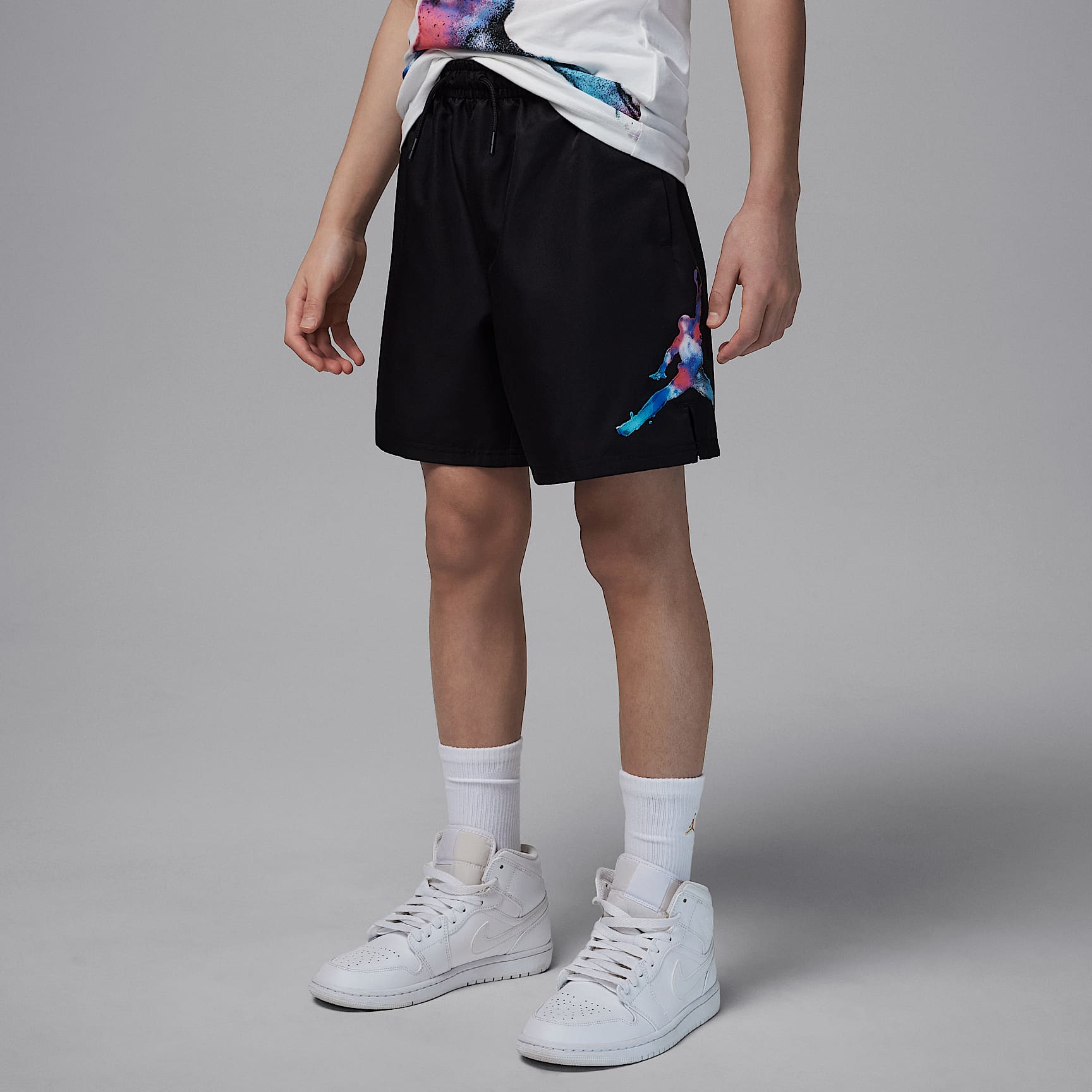Jordan Essentials Older Kids' Poolside Shorts. Nike PT