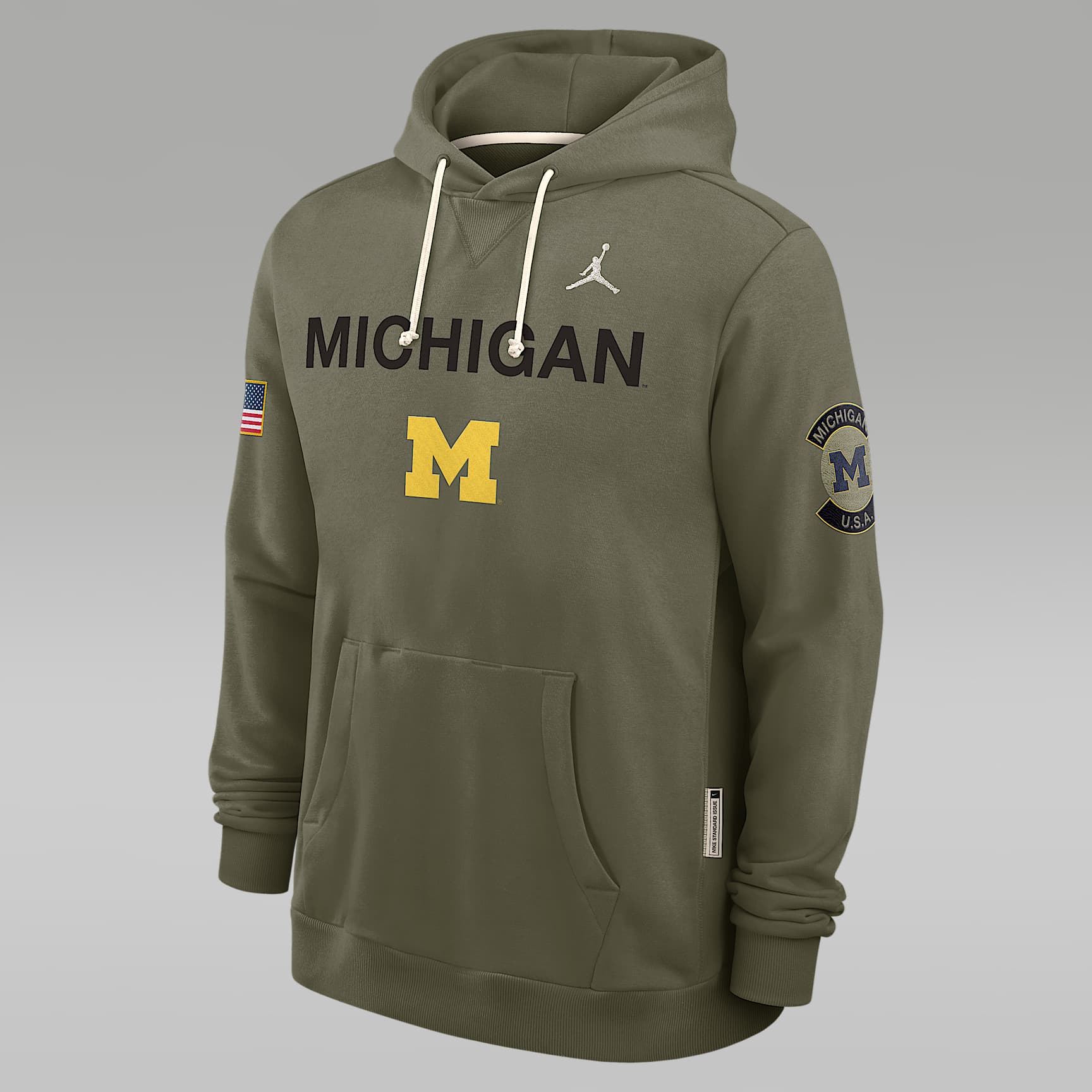 Michigan 2025 Military Appreciation Men's Jordan Brand Dri-FIT College ...