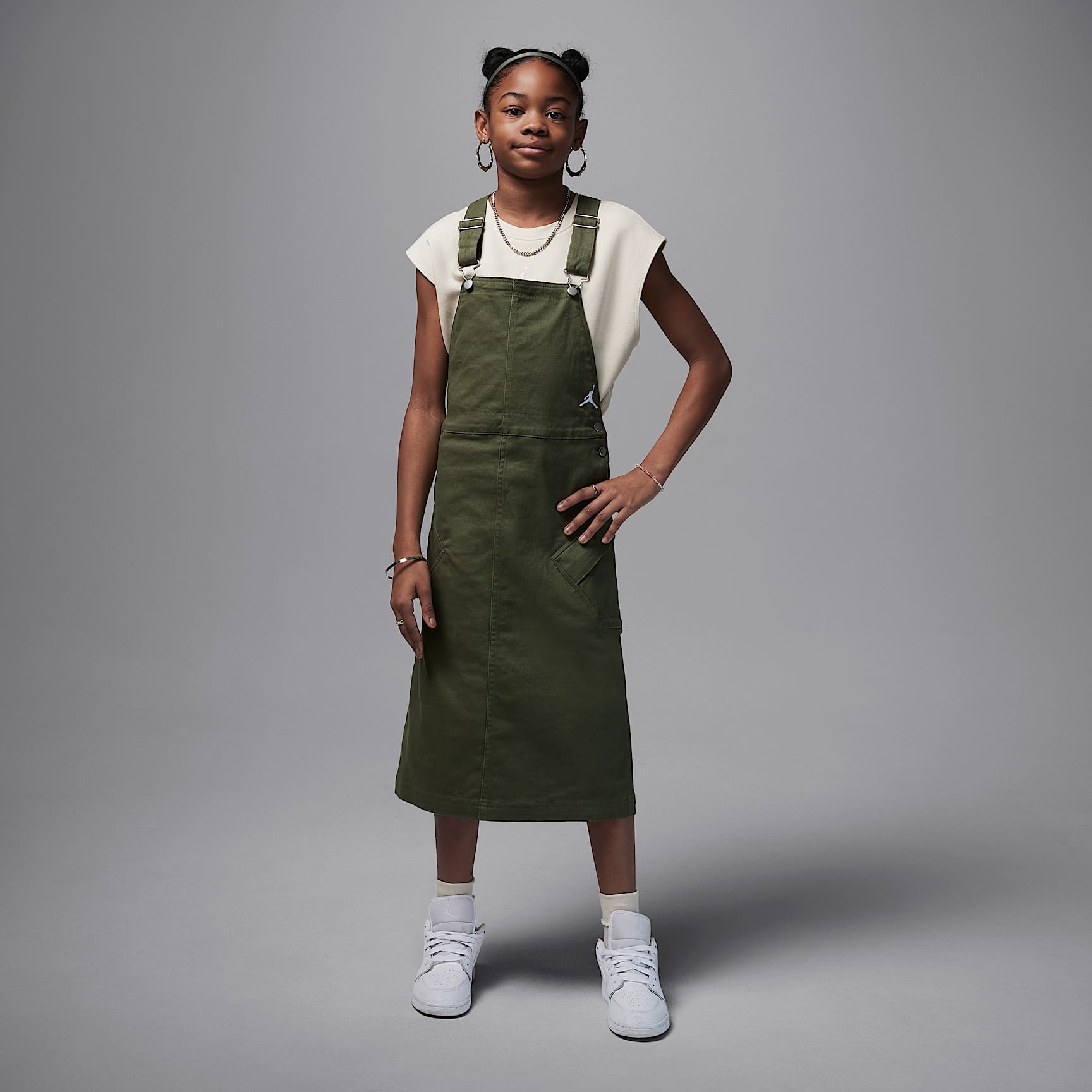 Jordan Big Kids' Essential Overall Dress. Nike.com