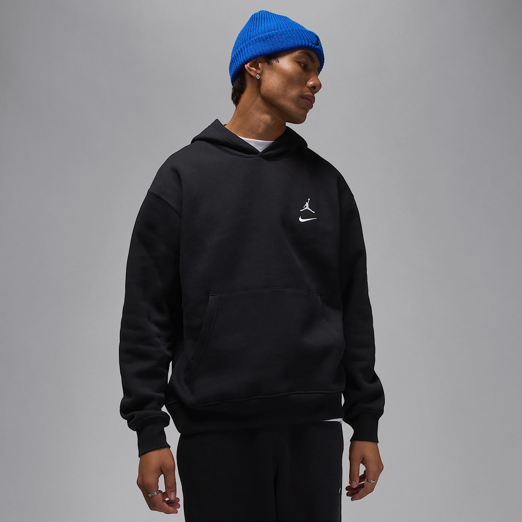 Jordan Brooklyn Fleece Men's Pullover Hoodie. Nike FI