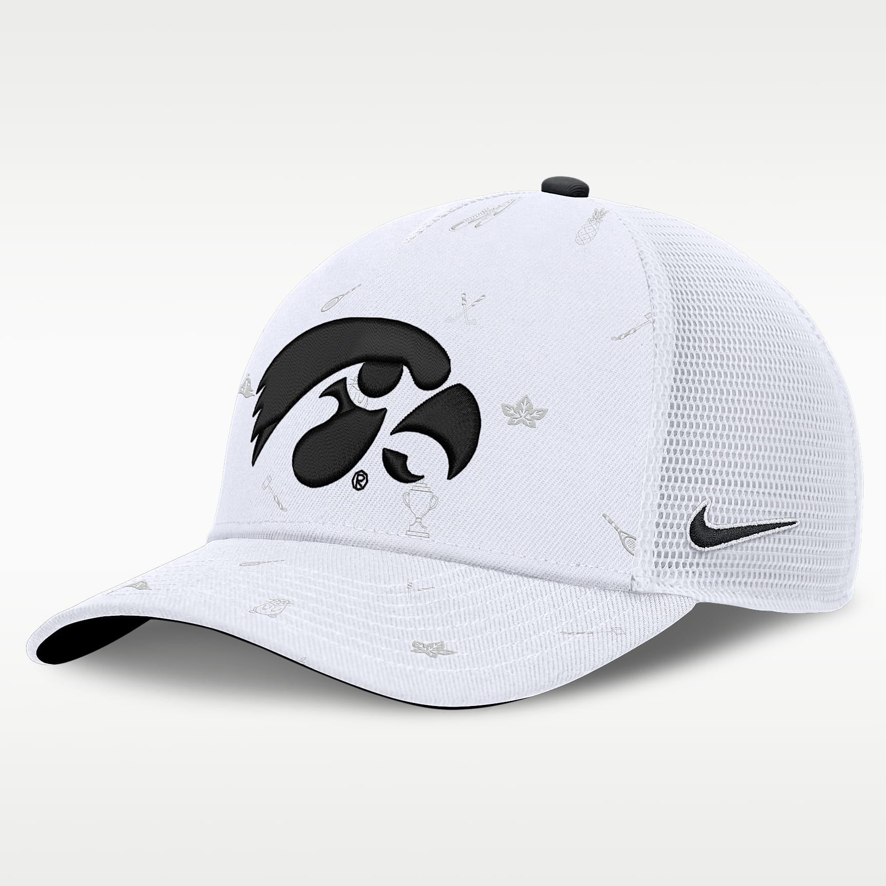 Gorra de rejilla universitaria Nike ajustable para hombre Iowa Country ...