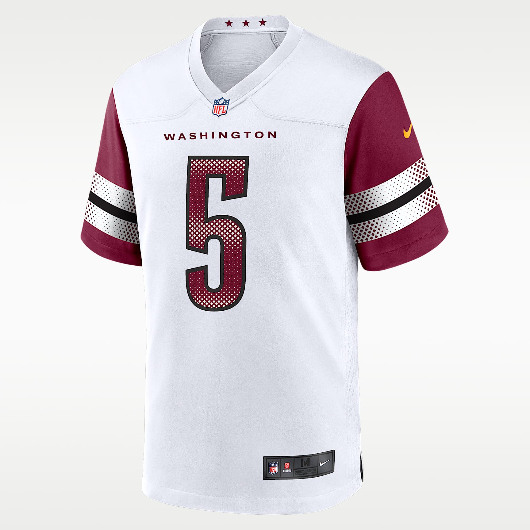 Jersey Nike de la NFL Game para hombre Jayden Daniels Washington ...