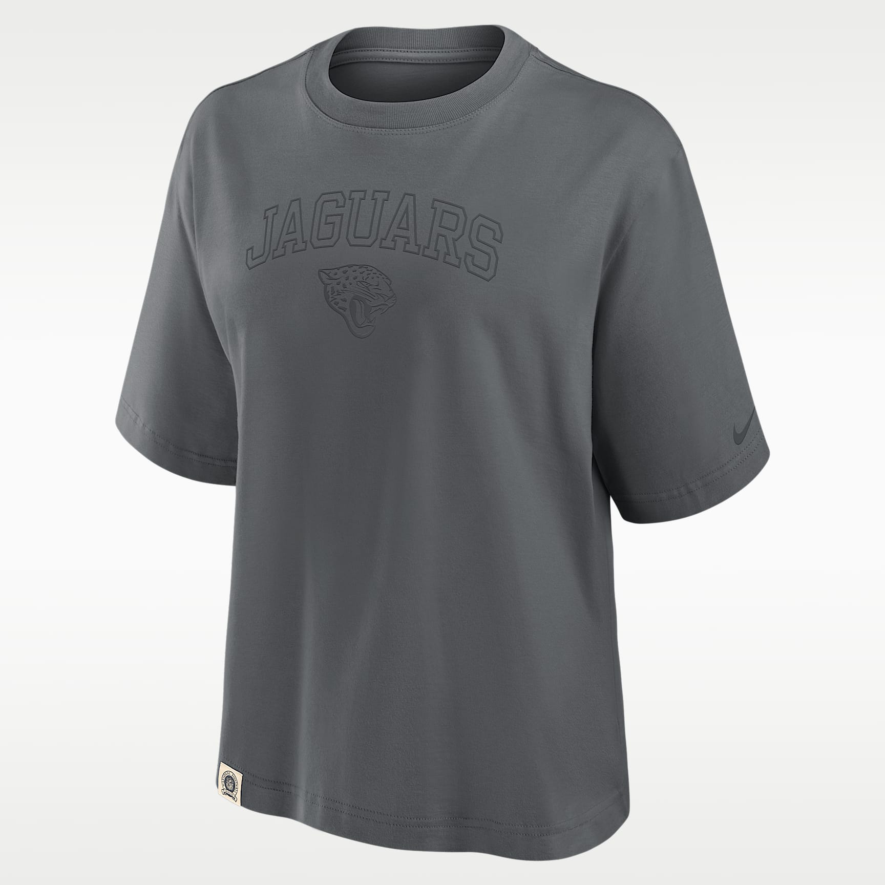 Playera Nike de la NFL para mujer Jacksonville Jaguars Arch Boxy. Nike.com