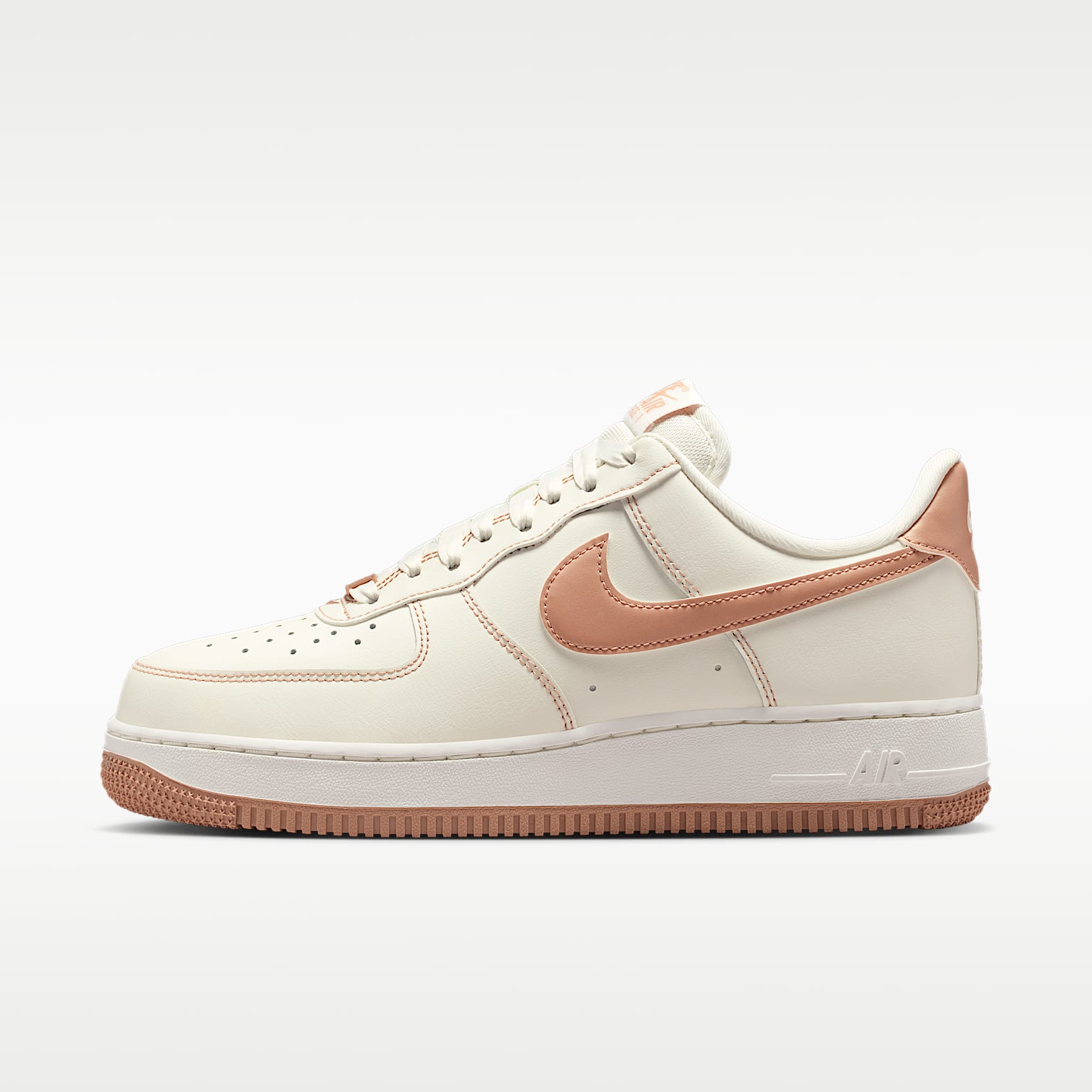 Tenis para mujer Nike Air Force 1 '07 "Rose Gold". Nike.com