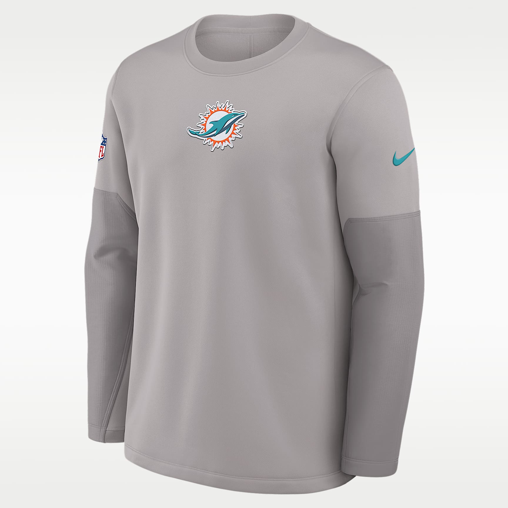 Playera de manga larga Nike Therma-FIT de la NFL para hombre Miami ...