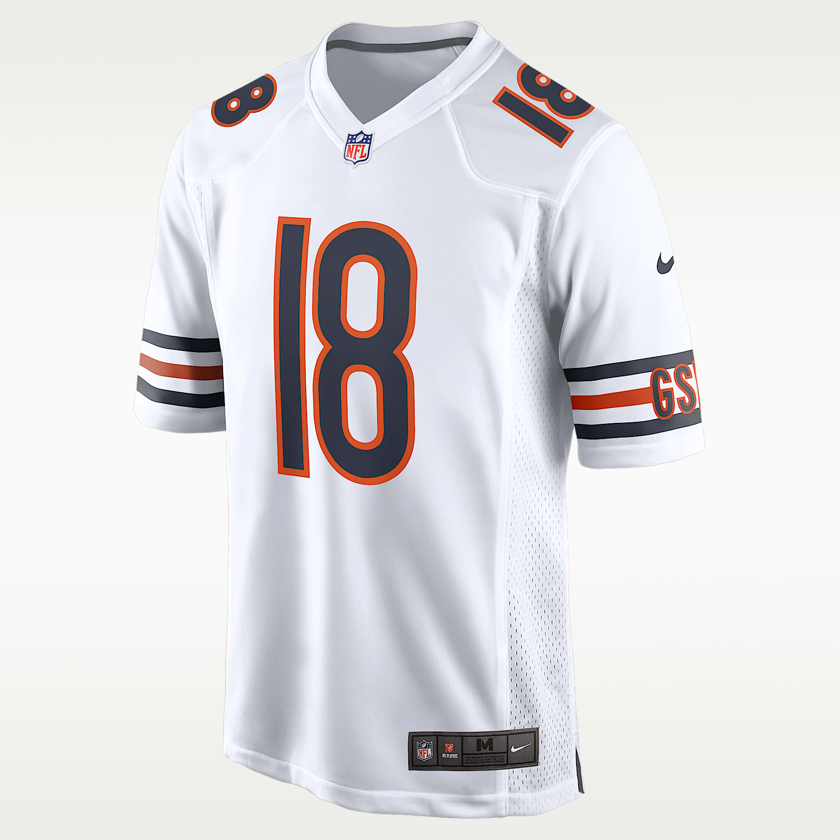 Jersey Nike de la NFL Game para hombre Caleb Williams Chicago Bears ...