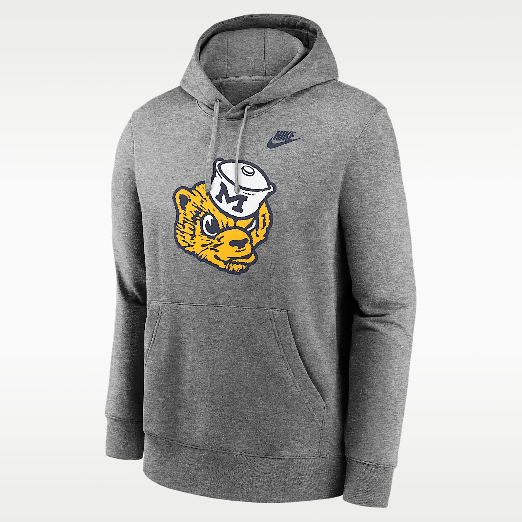 Michigan Wolverines Legacy Club Primary Logo Men's Nike College ...