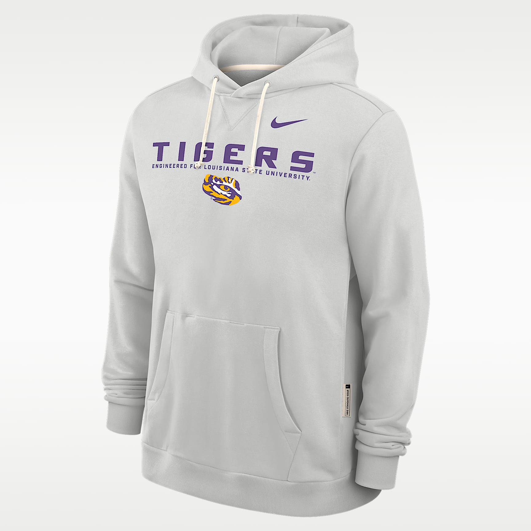 LSU Sideline Men's Nike Dri-FIT College Pullover Hoodie. Nike.com