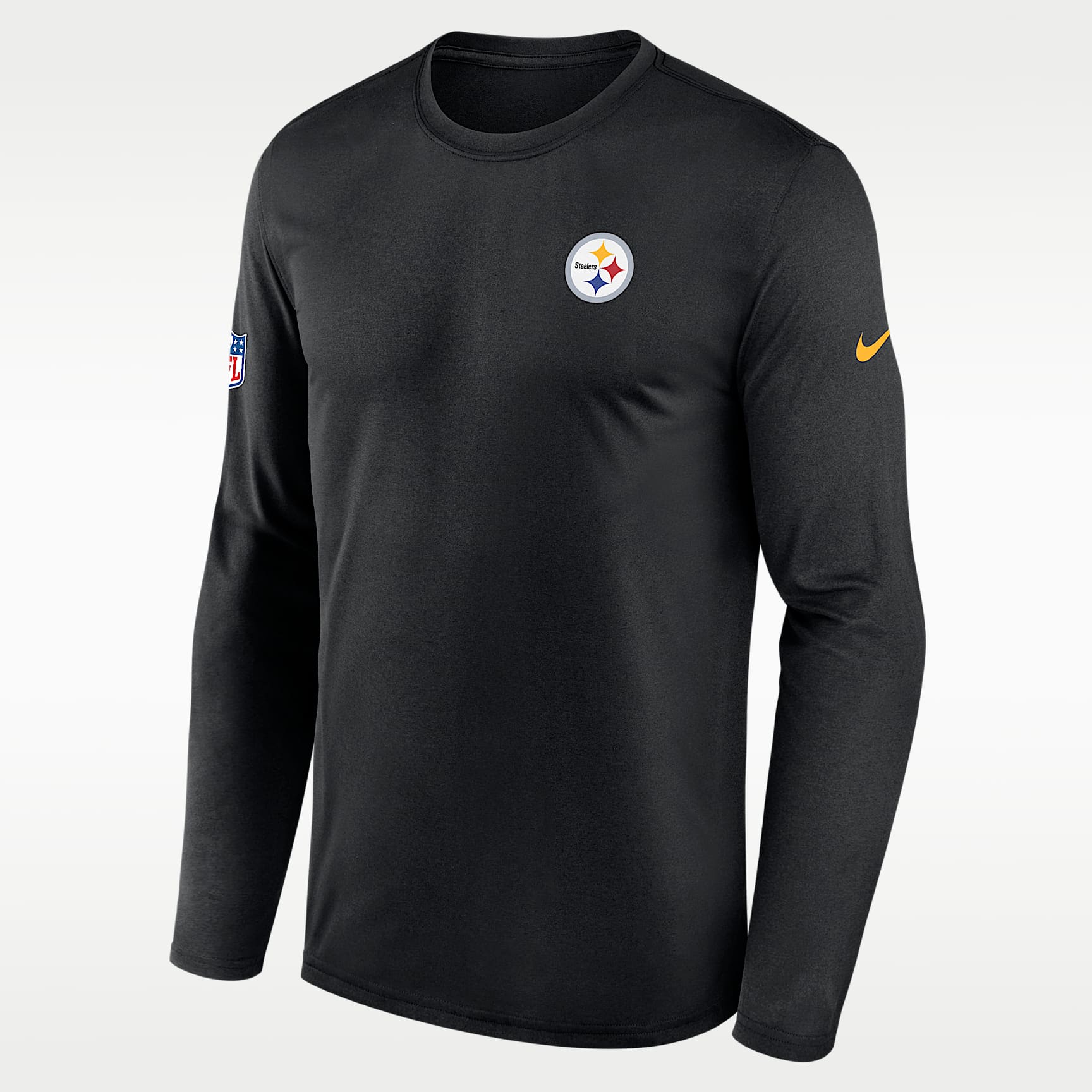 Pittsburgh Steelers Legend Small Logo Men's Nike Dri-FIT NFL Long ...
