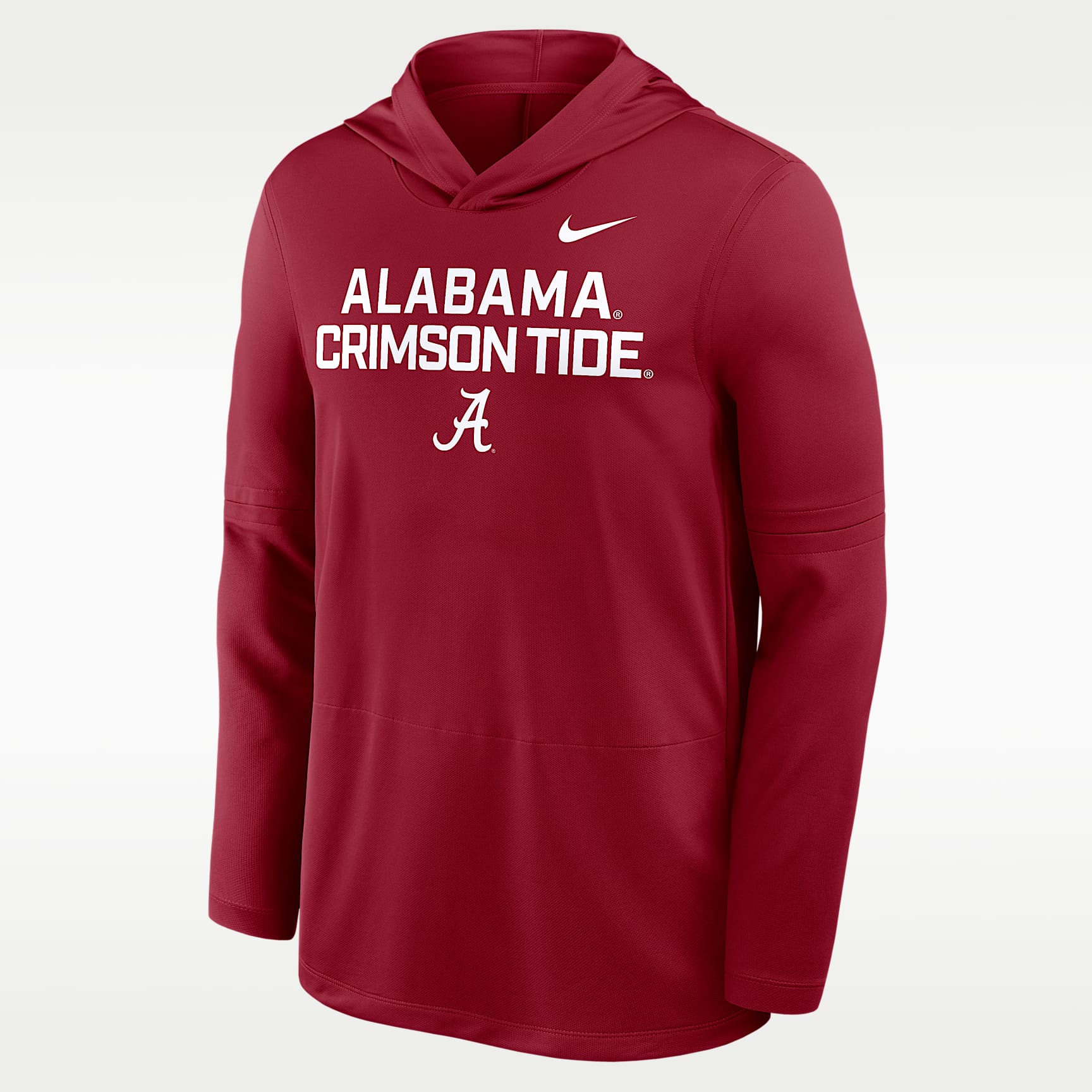 Alabama Sideline Men's Nike Dri-FIT College Long-Sleeve Hooded Top ...