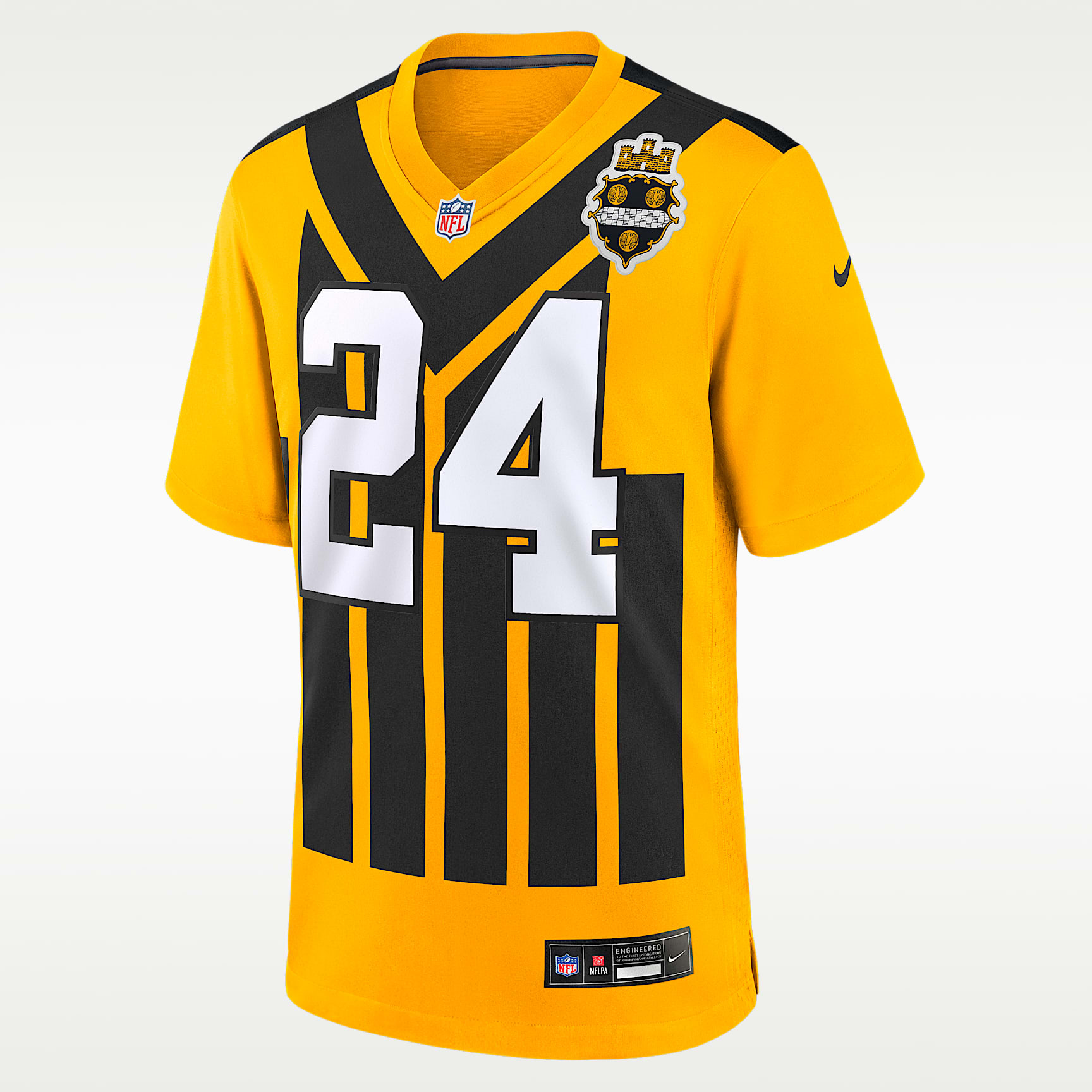 Jersey Nike de la NFL Game para hombre Joey Porter Jr. Pittsburgh ...