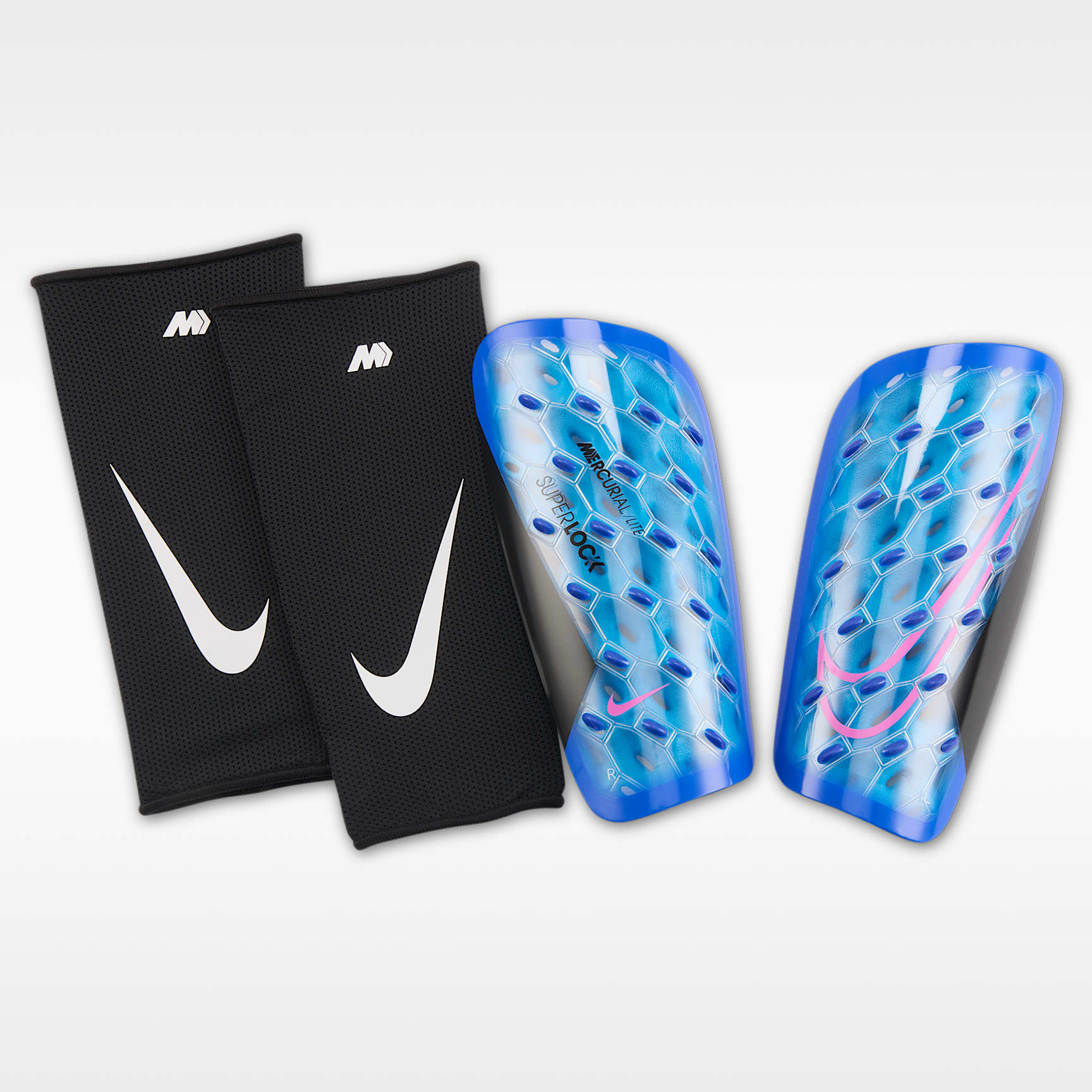 Nike Mercurial Lite SuperLock Football Shinguards. Nike UK