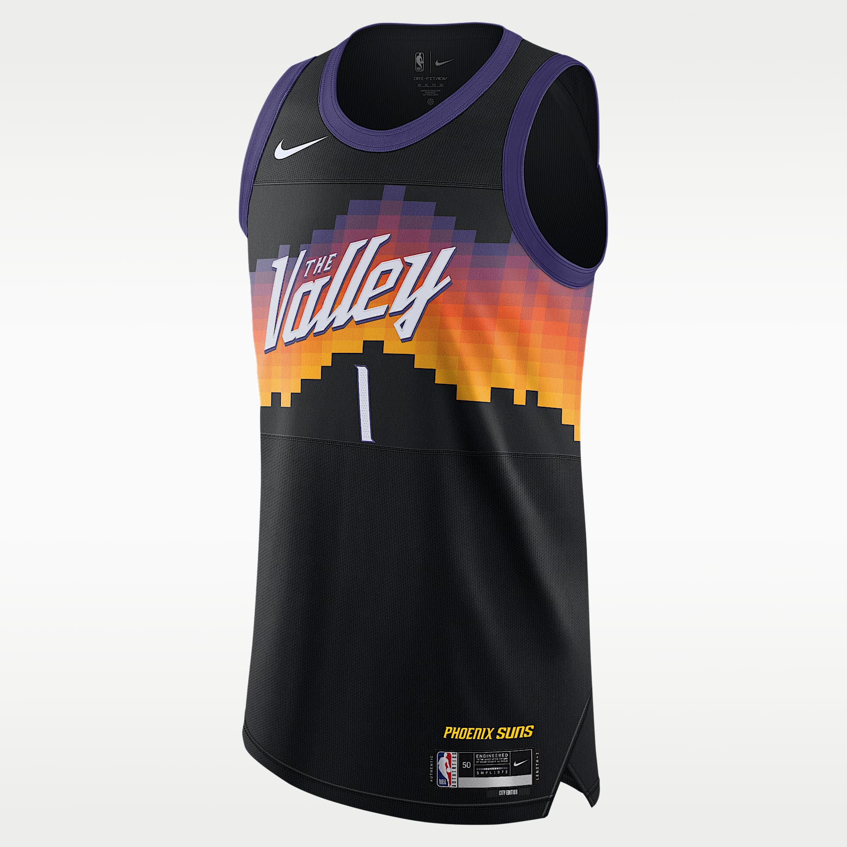 Devin Booker Phoenix Suns City Edition Men's Nike Dri-FIT ADV NBA ...