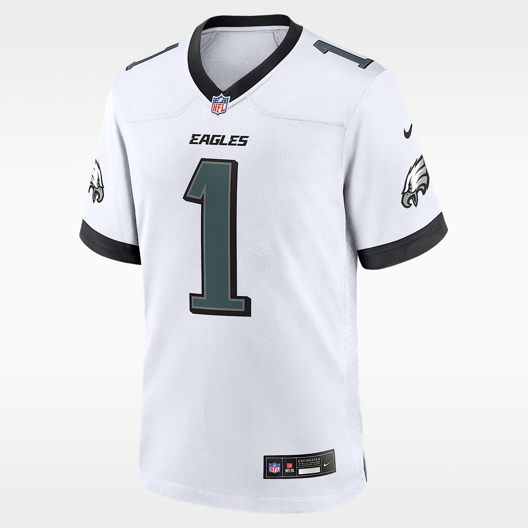 Jersey Nike de la NFL Game para hombre Jalen Hurts Philadelphia Eagles ...