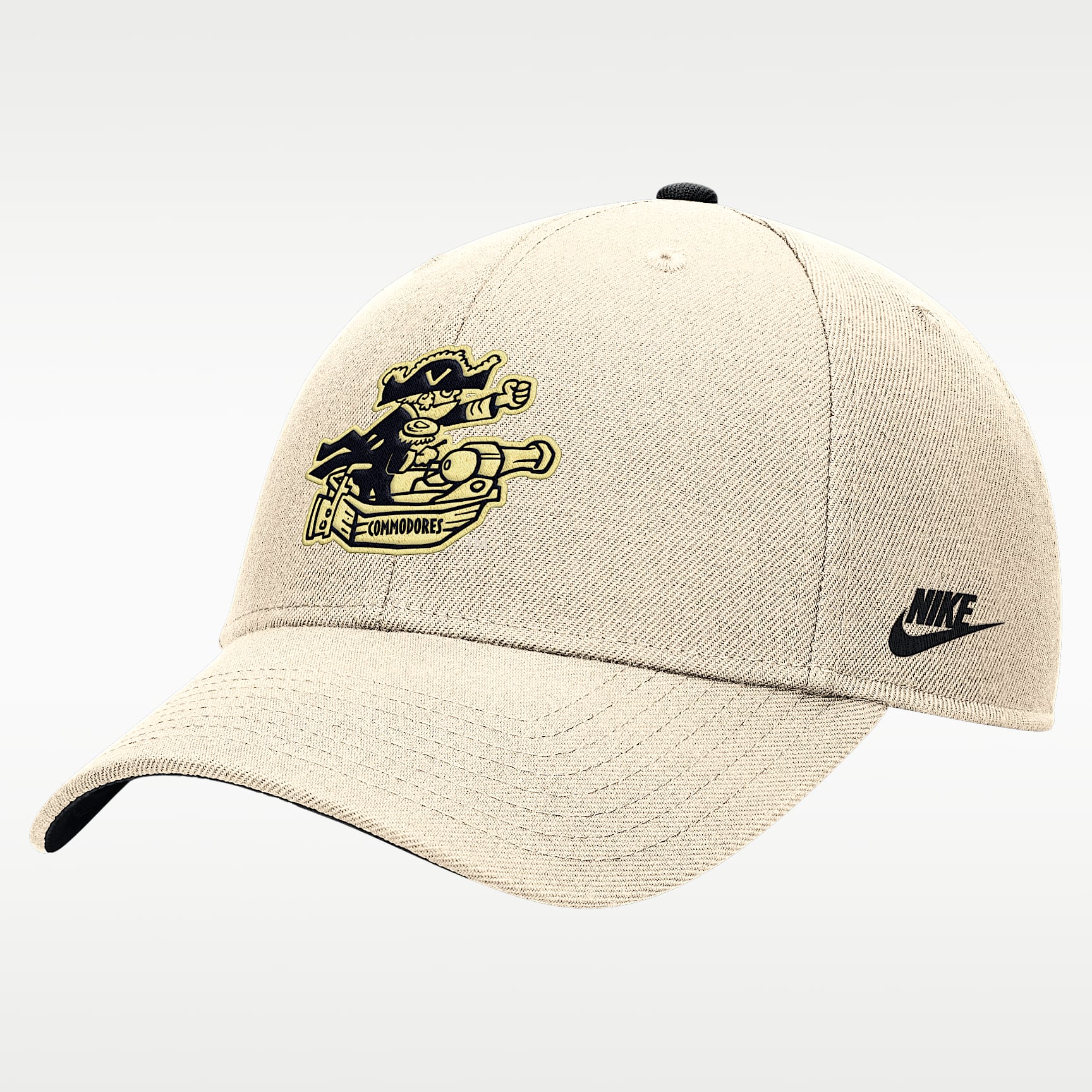 Gorra universitaria Nike ajustable para hombre Vanderbilt Rise. Nike.com